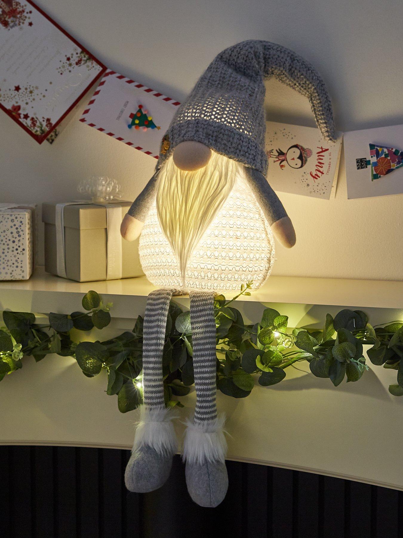 Very Home LED Dangly Legs Gonk Christmas Decoration | Very