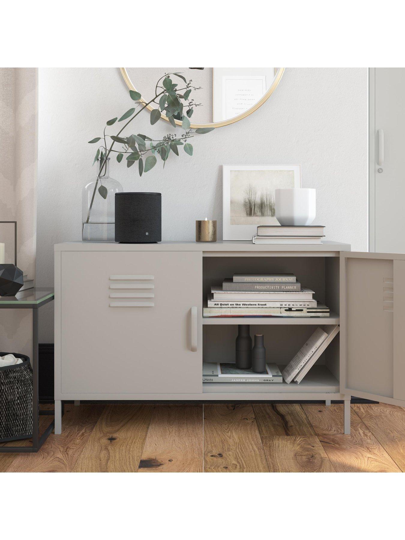 Bradford 2 Door Metal Accent Cabinet
