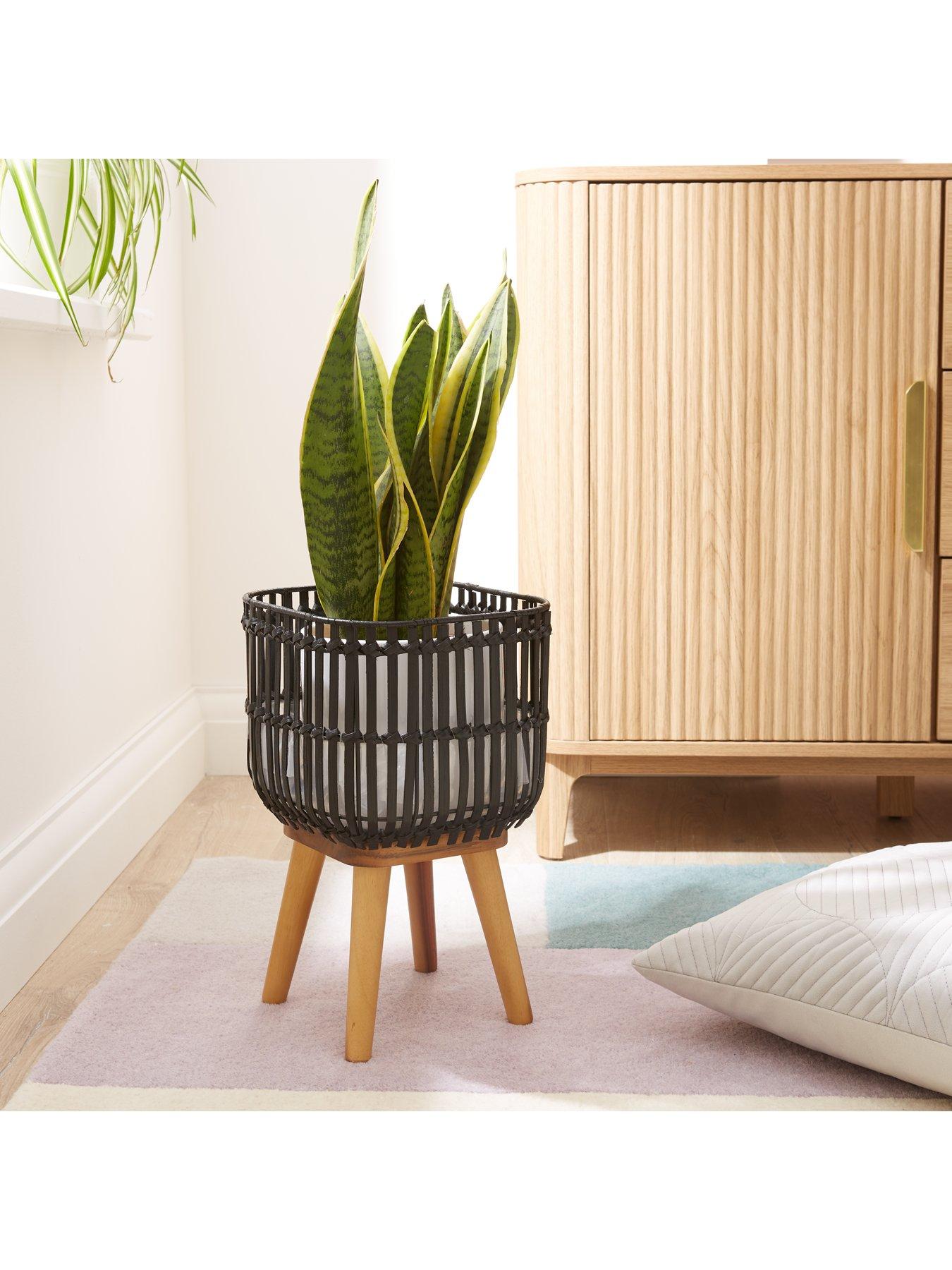 Very Home Bamboo Standing Planter | very.co.uk