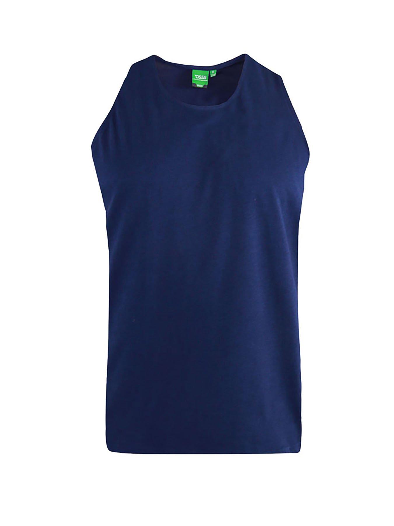 D555 Fabio Muscle Vest - Navy | Very