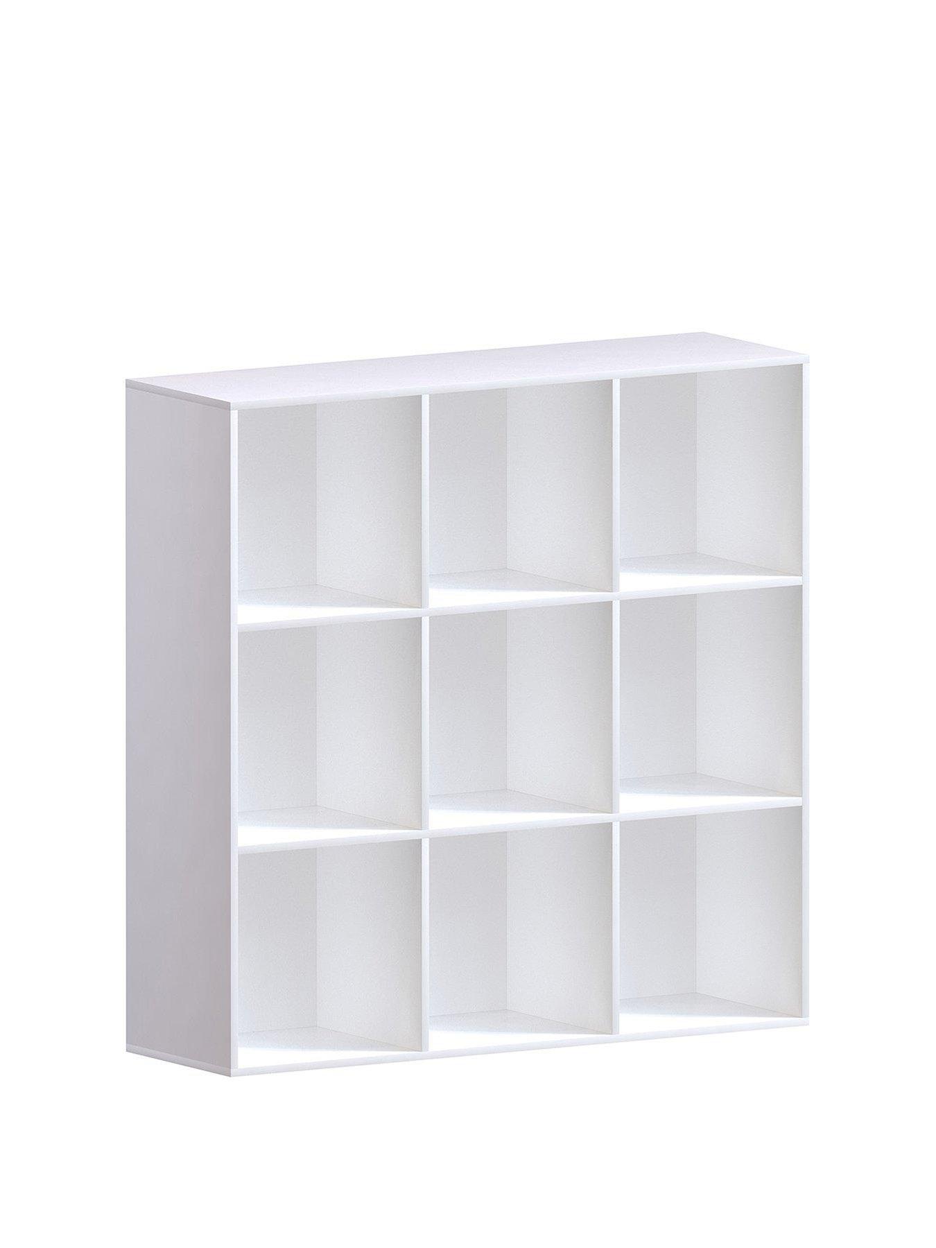 Vida Designs Durham 3 x 3 Cube Storage Unit - White | very.co.uk