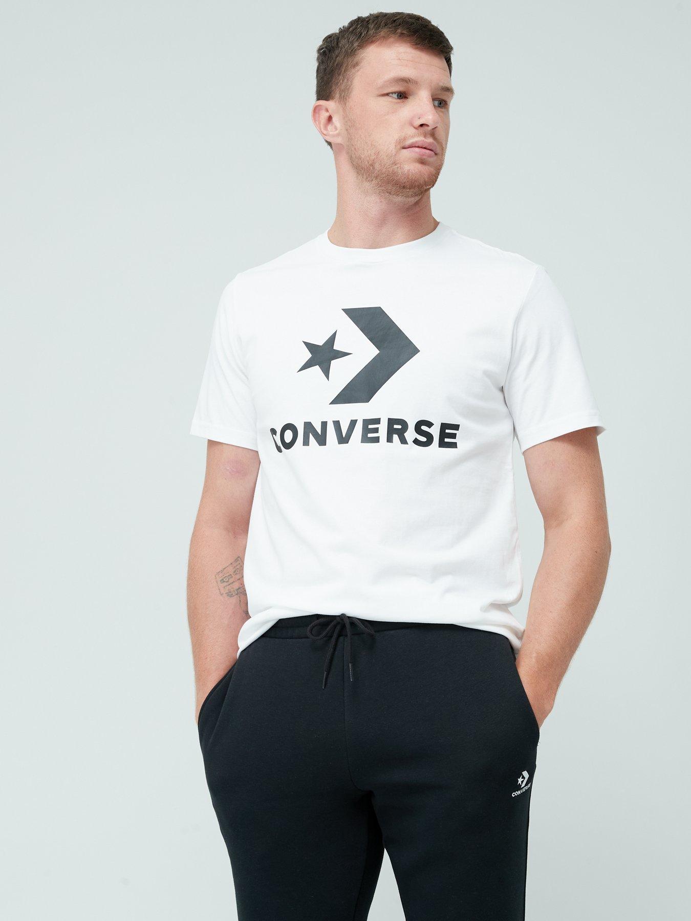 Converse Star Chevron T-Shirt - White | Very