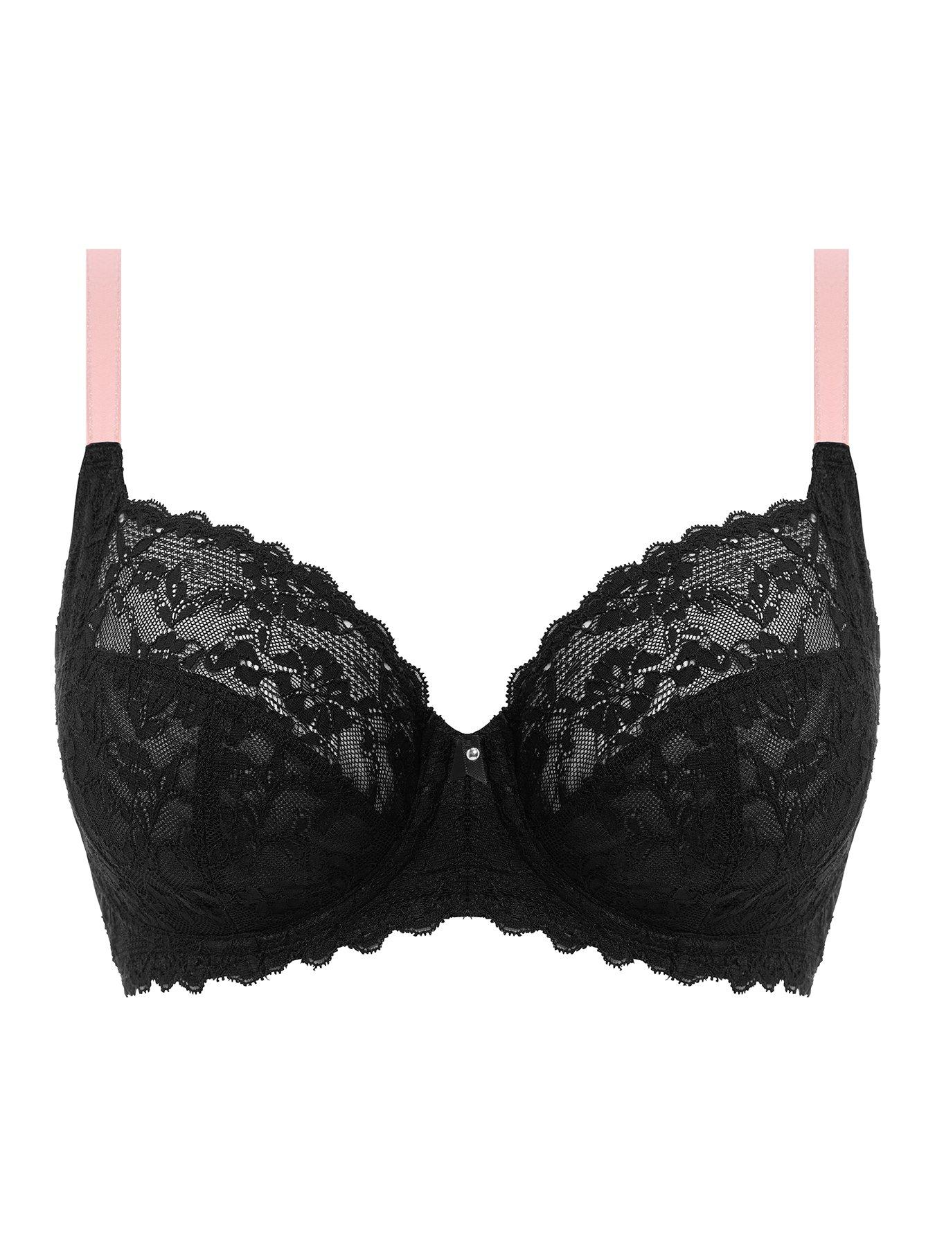 Freya Underwired Side Support Bra - Black | Very
