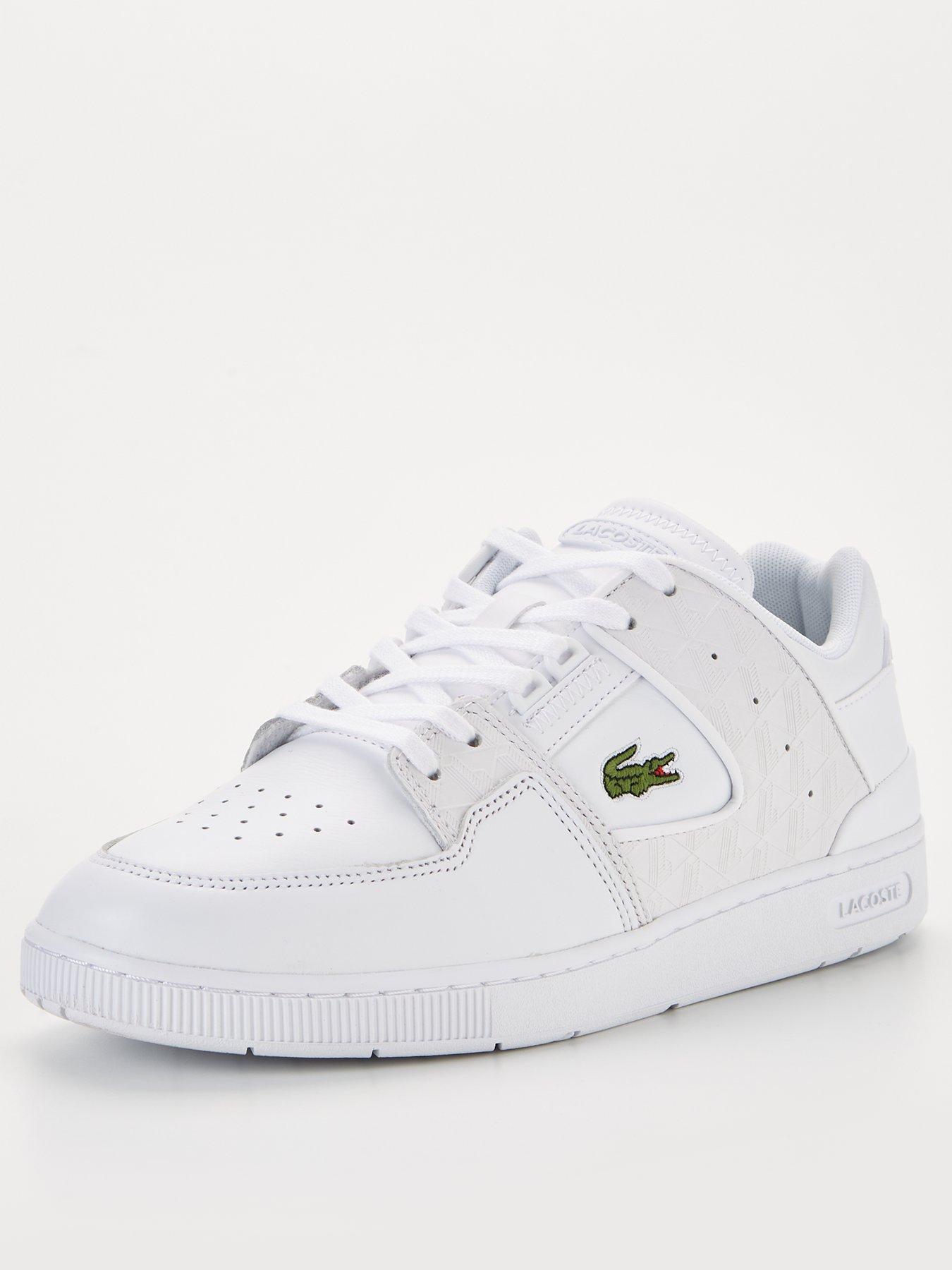 Lacoste Court Cage 222 7 Trainer - White | very.co.uk