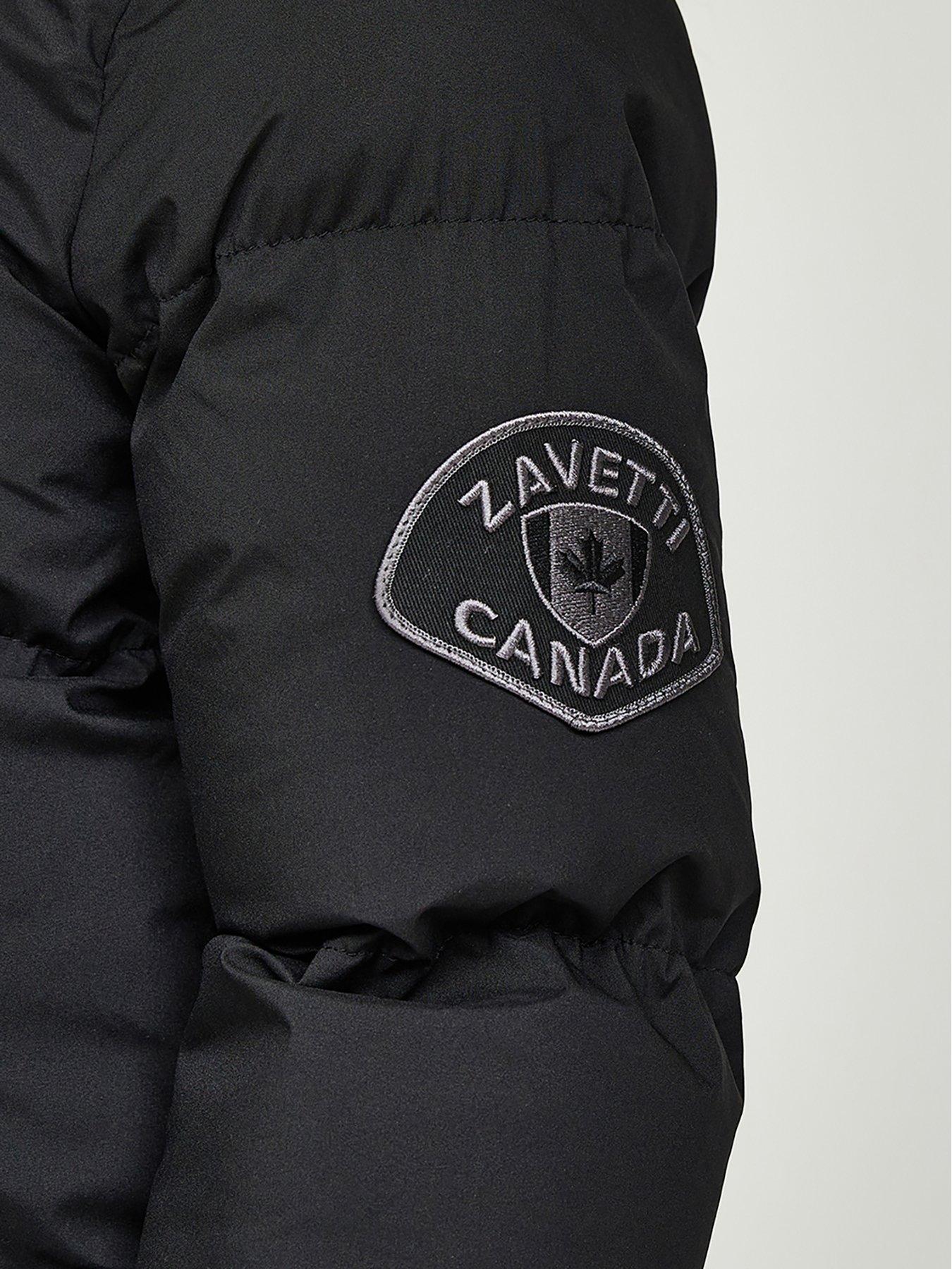 Zavetti Canada Alora Longline Padded Jacket - Black | Very