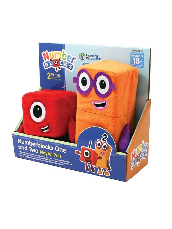 LEARNING RESOURCES Numberblocks Plush One & Two Playful Pals | Very LEARNING RESOURCES Numberblocks Plush One & Two Playful Pals | Very