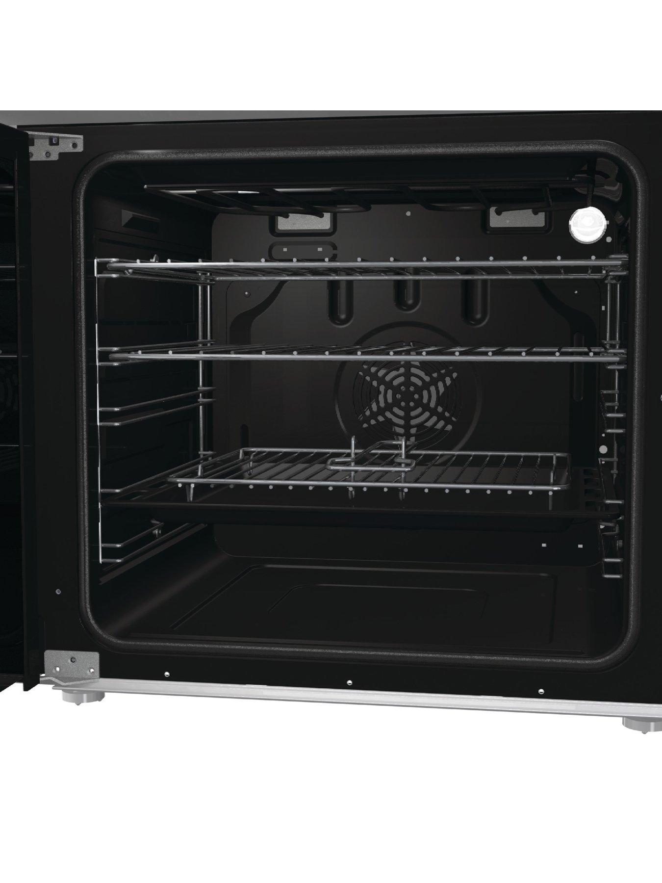 Hisense HDE3211BWUK Double Oven Electric Cooker with Ceramic Hob ...