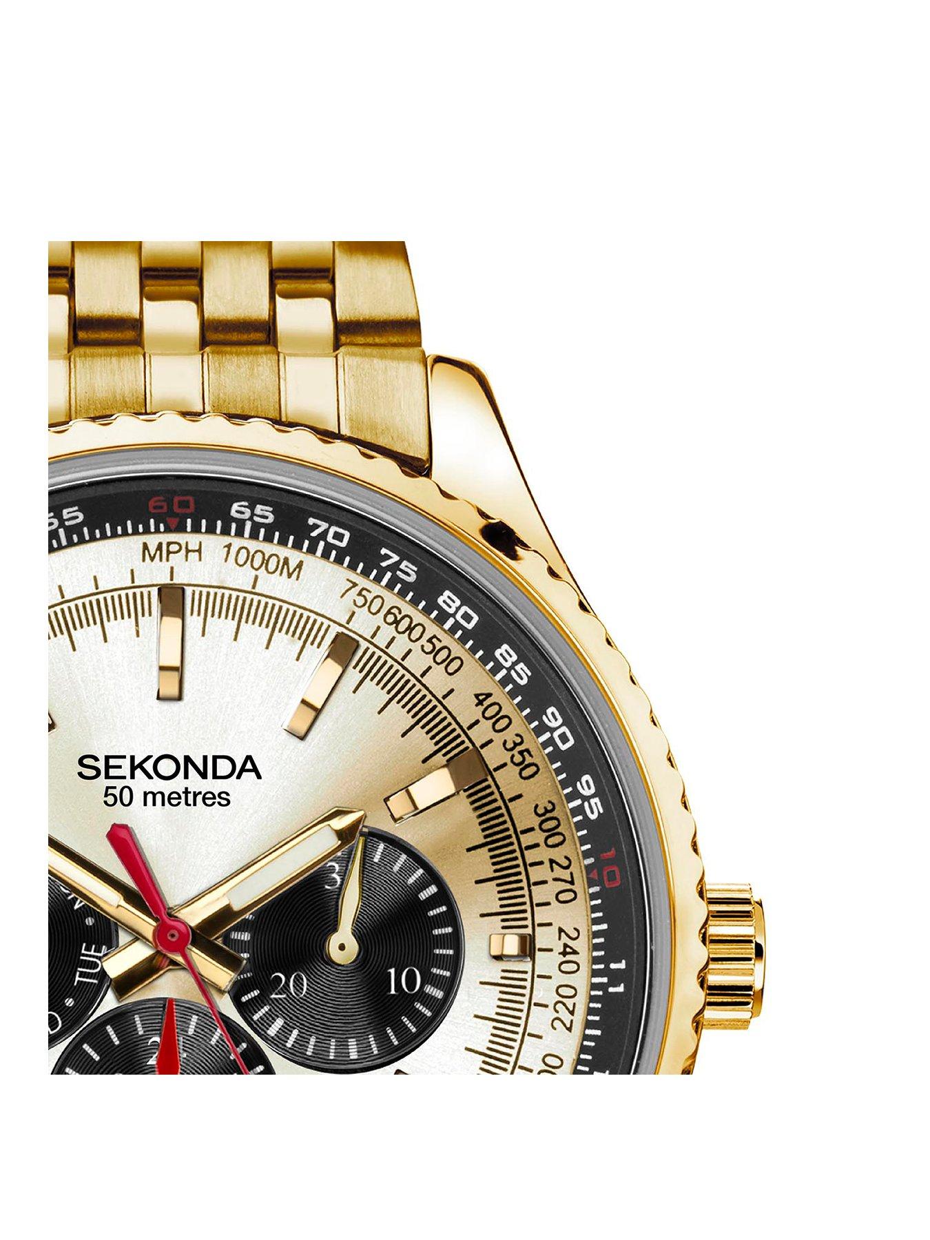 Sekonda Chronograph Stainless Steel Mens Watch | Very