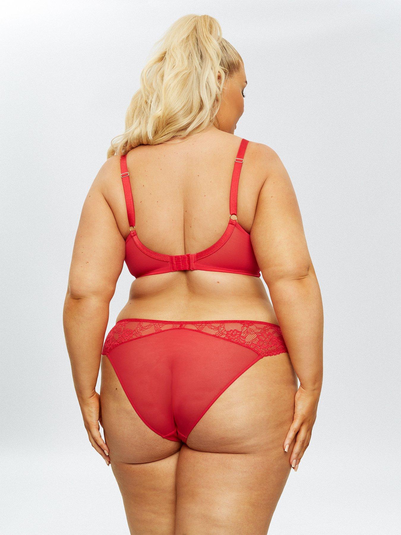Ann Summers Sexy Lace Planet Fuller Bust Non Pad Red Uk