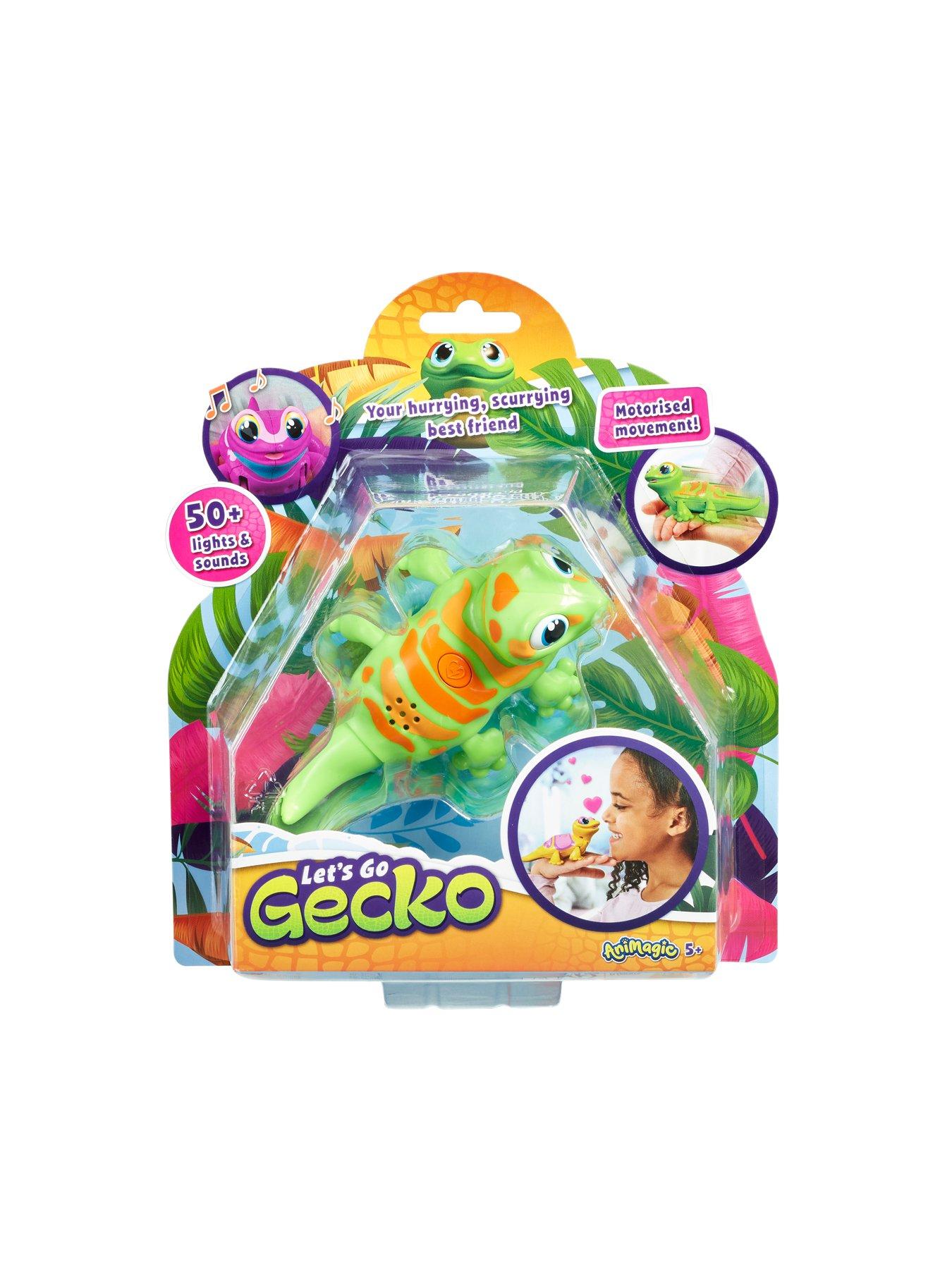 AniMagic Let's Go Gecko - Green | Very