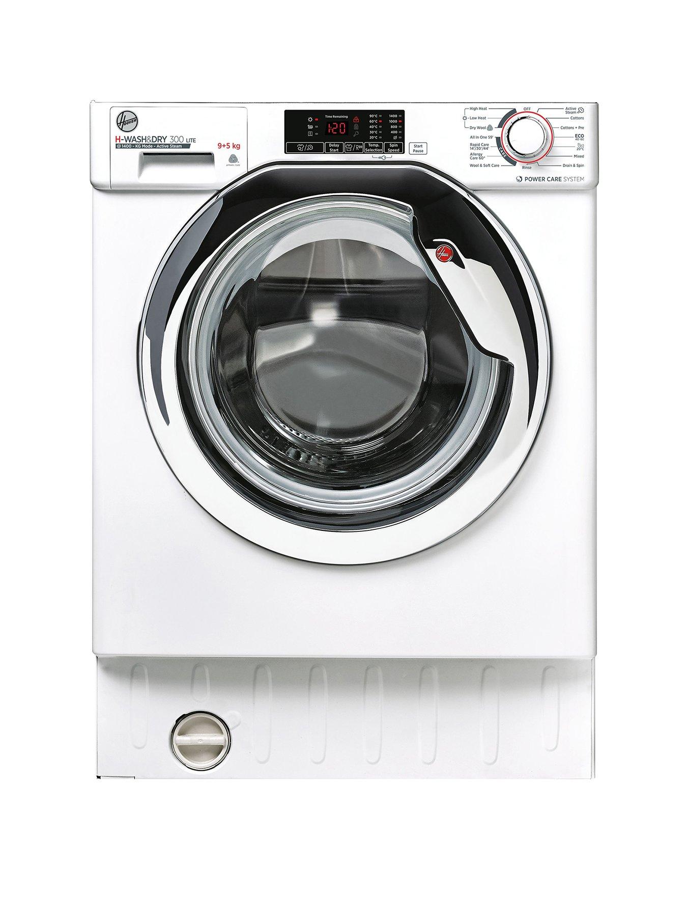 Appliances | Hoover | White | Integrated | Quick Wash & Dry Cycle | Very