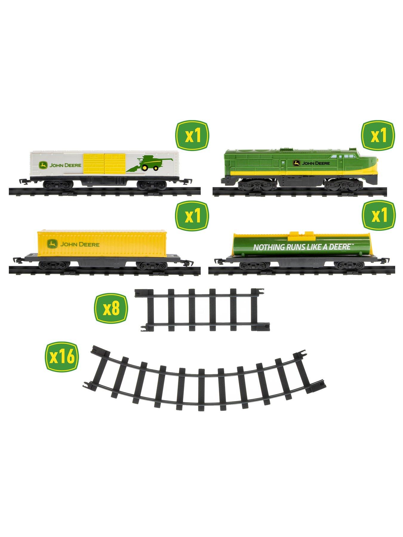 John Deere 28-Piece Train Set | Very