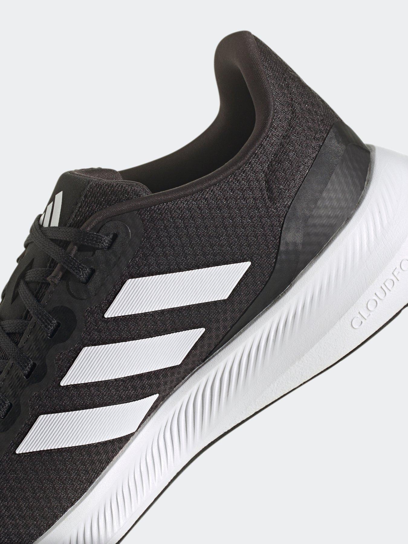 adidas Performance Runfalcon 3 Trainers - Black/White | Very