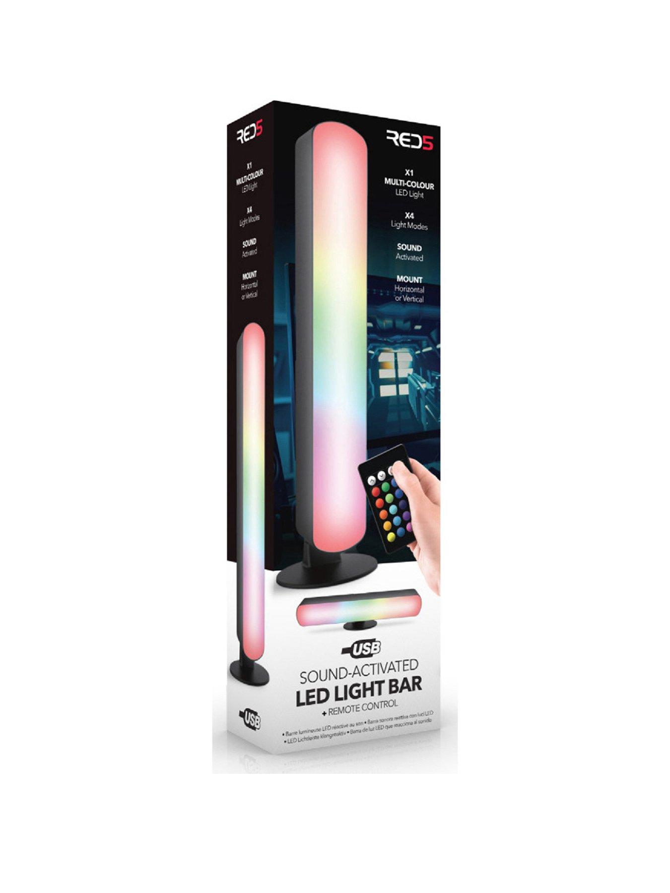 RED5 LED Light Bar - Sound Reactive USB Powered | Very