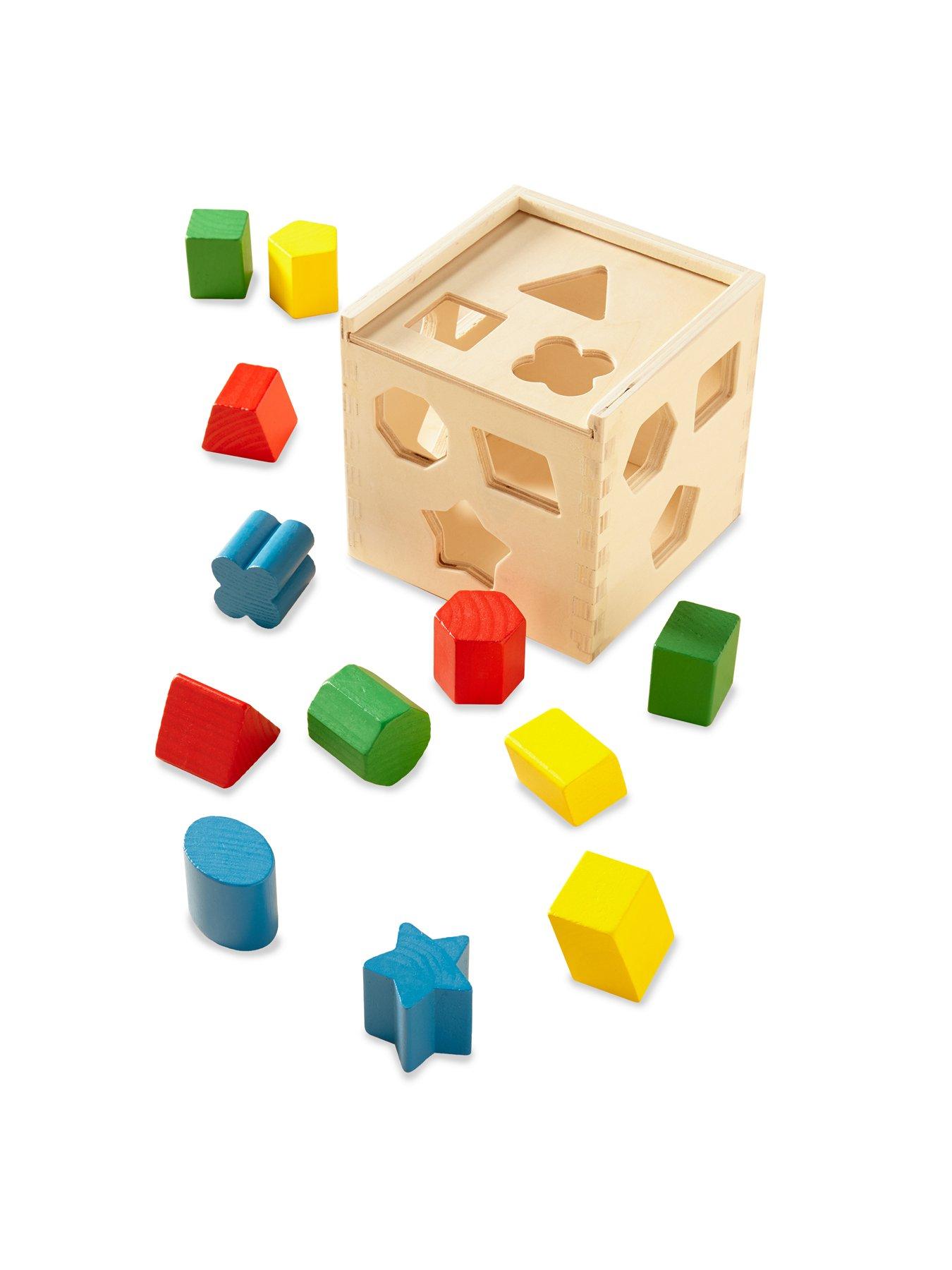 Melissa and doug shape sorting cube store