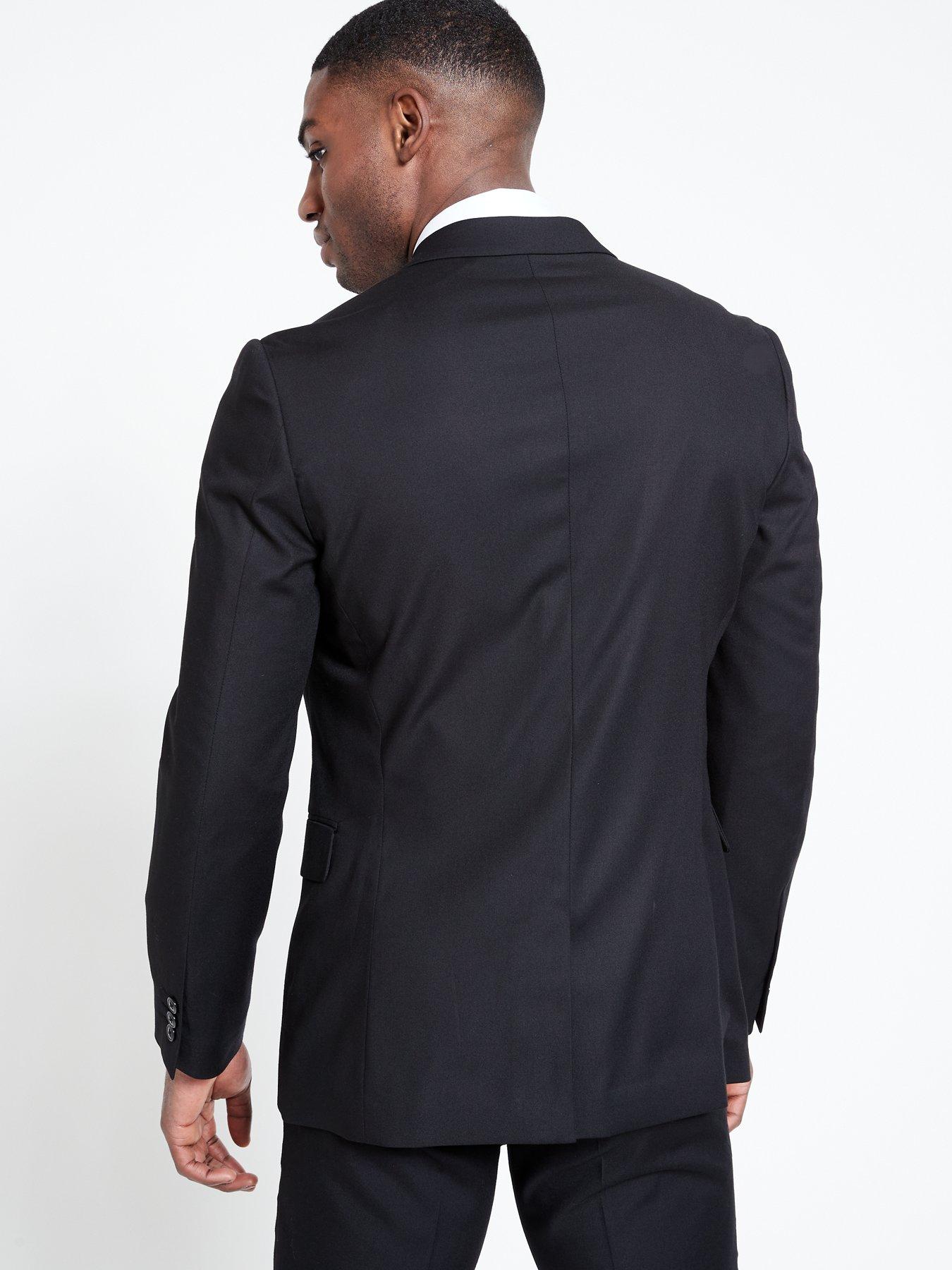 Everyday Regular Suit Jacket - Black | Very