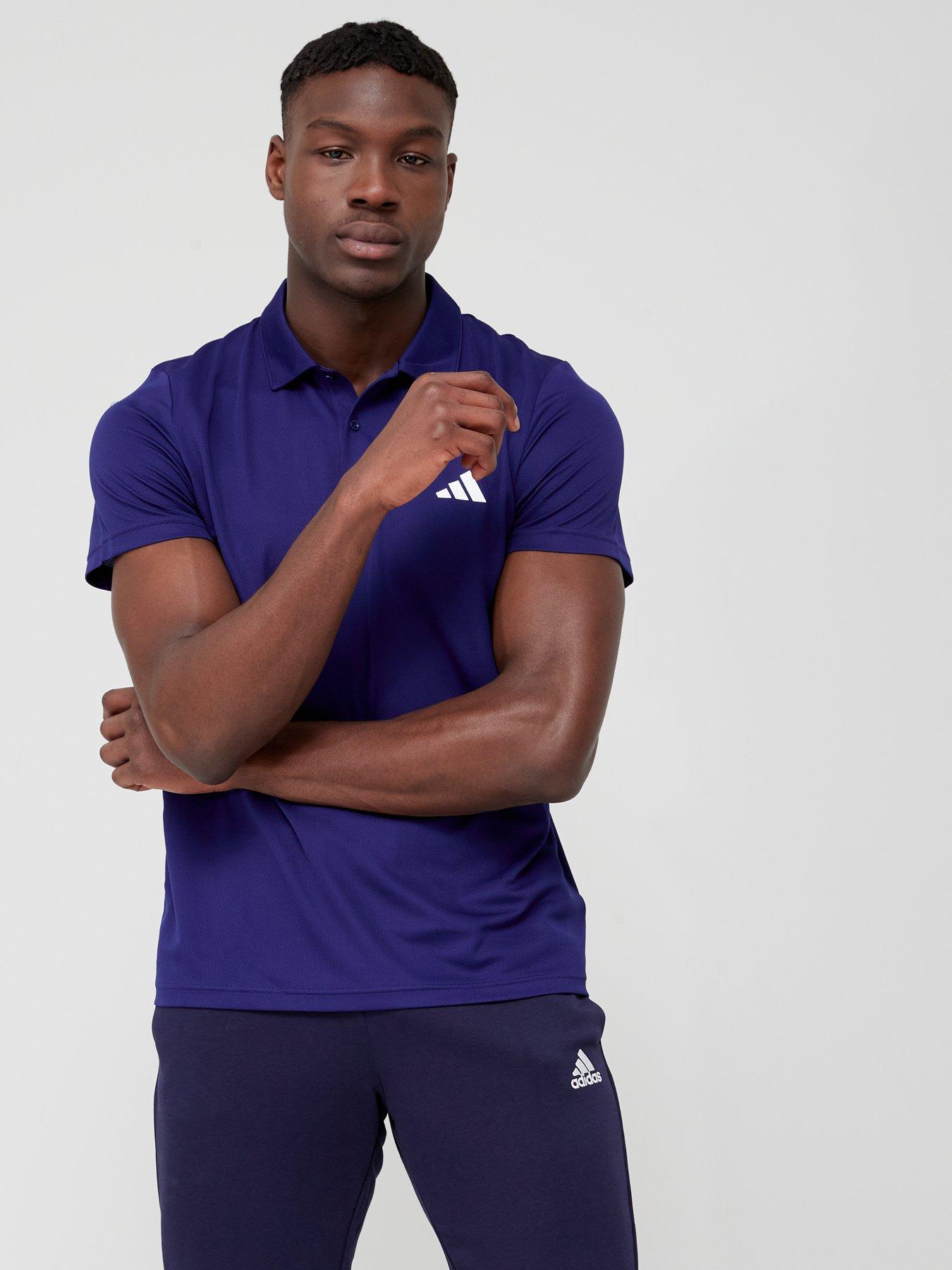 adidas Performance Train Essentials Training Polo Shirt - Navy | Very