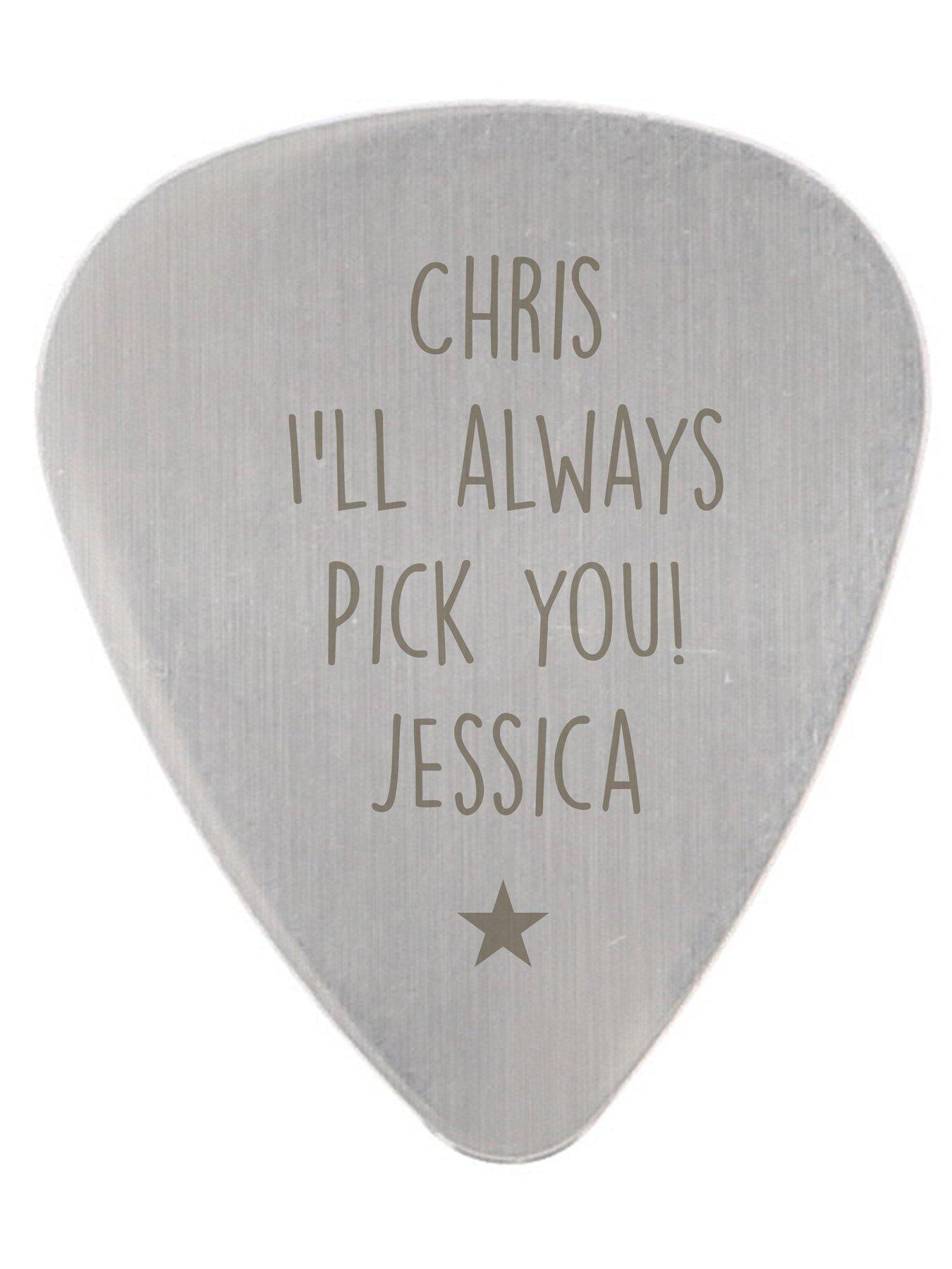 The Personalised Memento Company Personalised Plectrum | Very