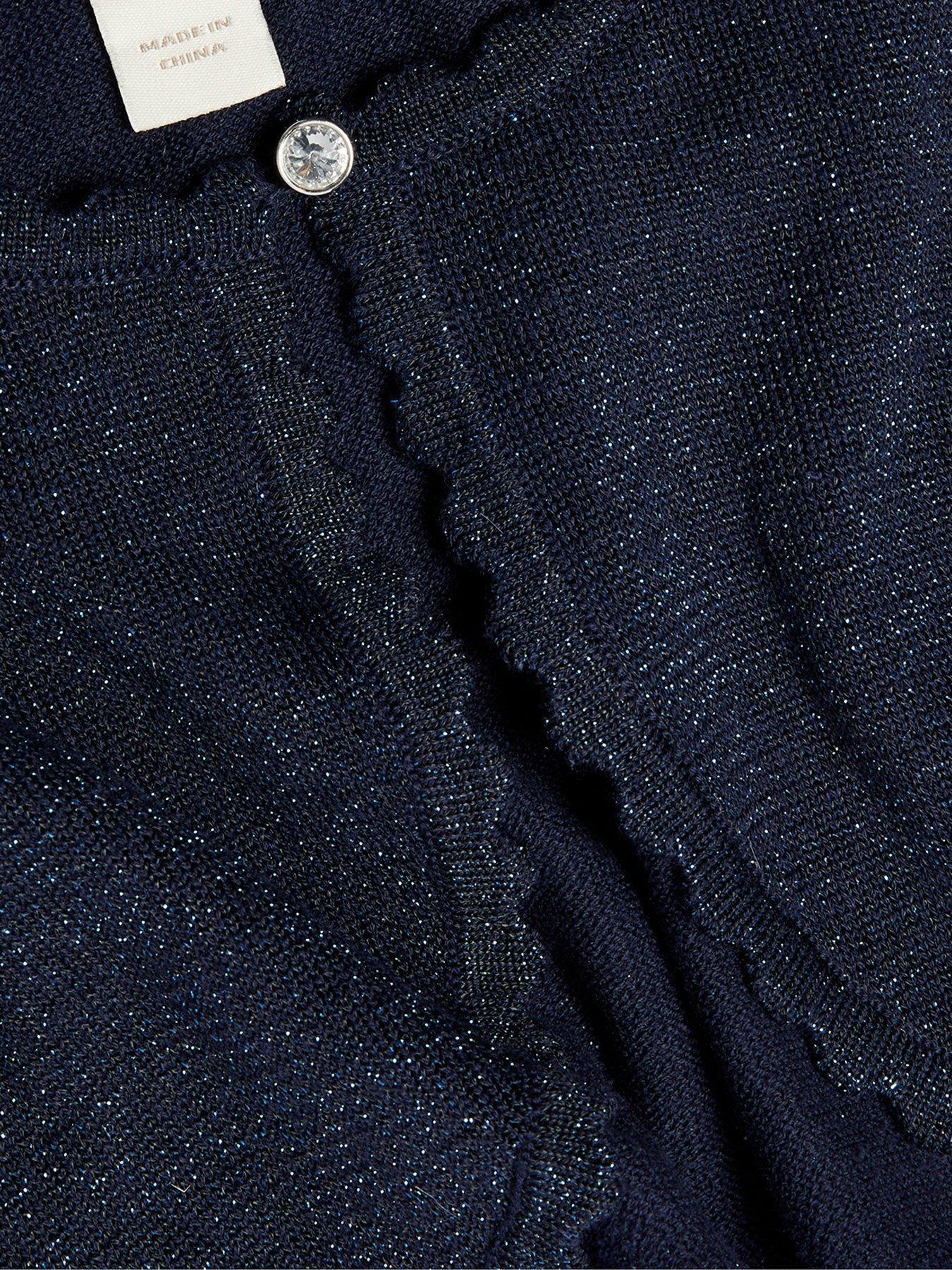 Monsoon Girls Navy Cardigan - Navy | Very