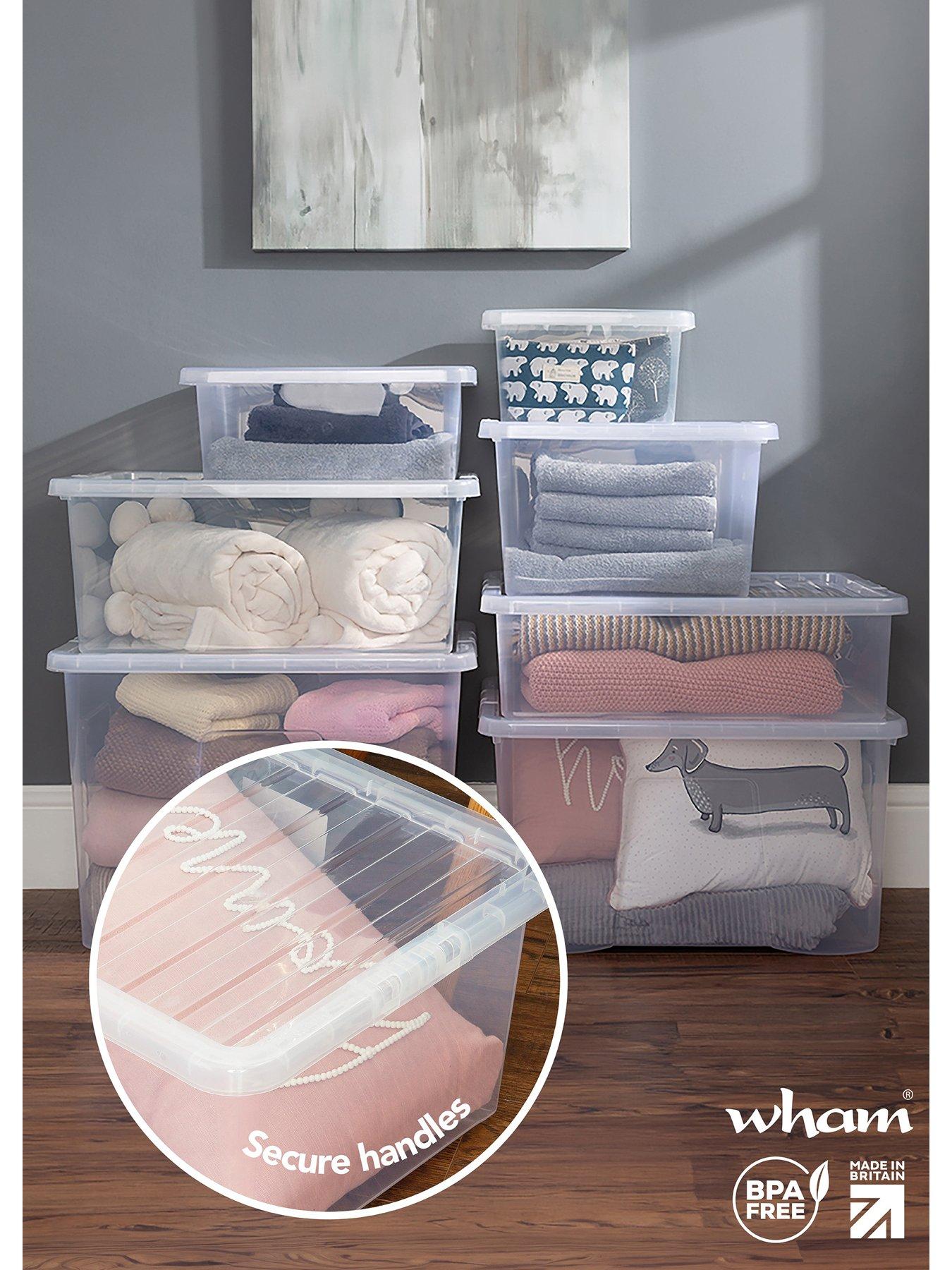 Wham Set of 7 Crystal Storage Boxes | Very