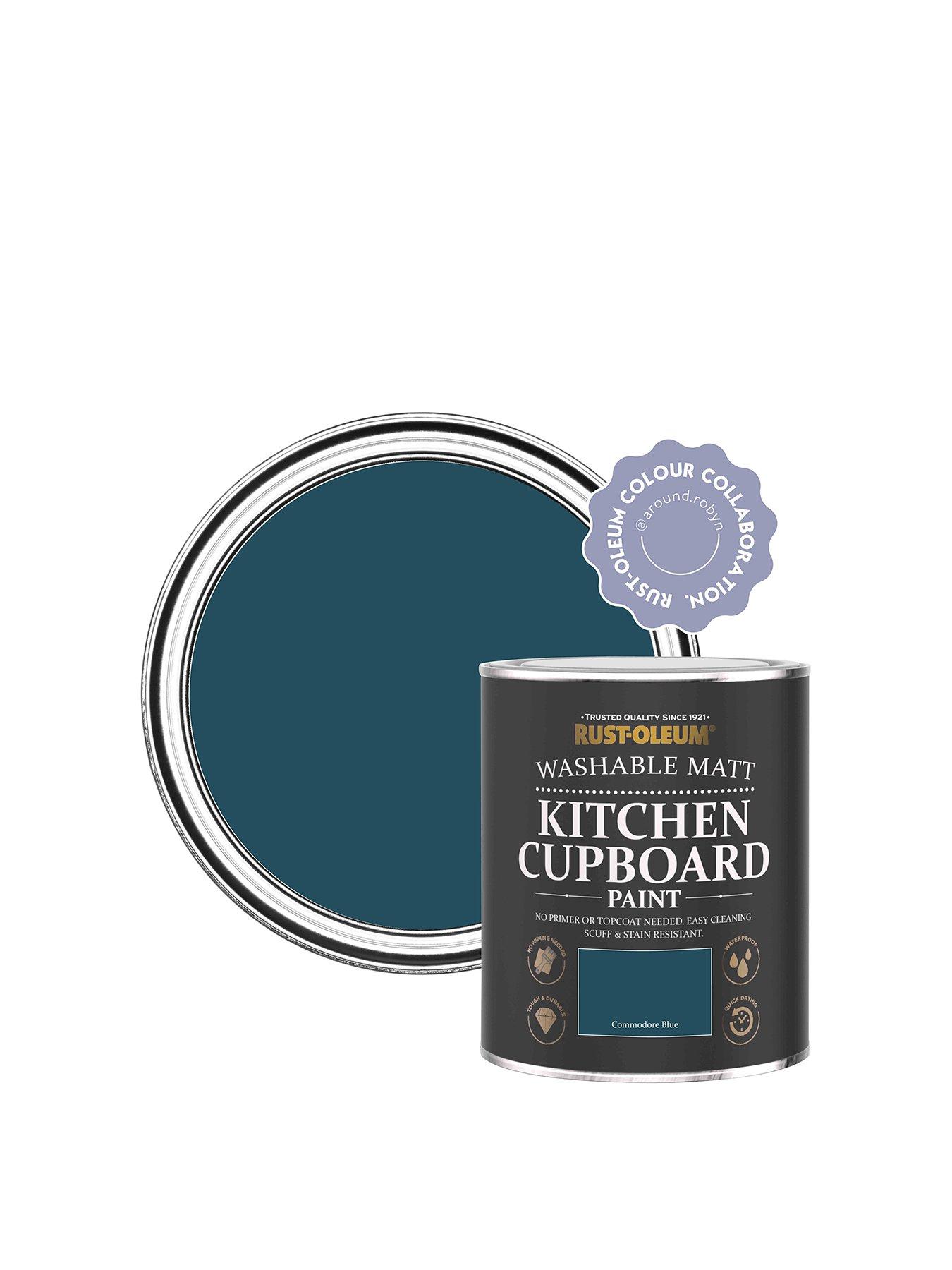 Rust-Oleum Rust-Oleum Kitchen Cupboard Commodore Blue 750Ml | Rust ...