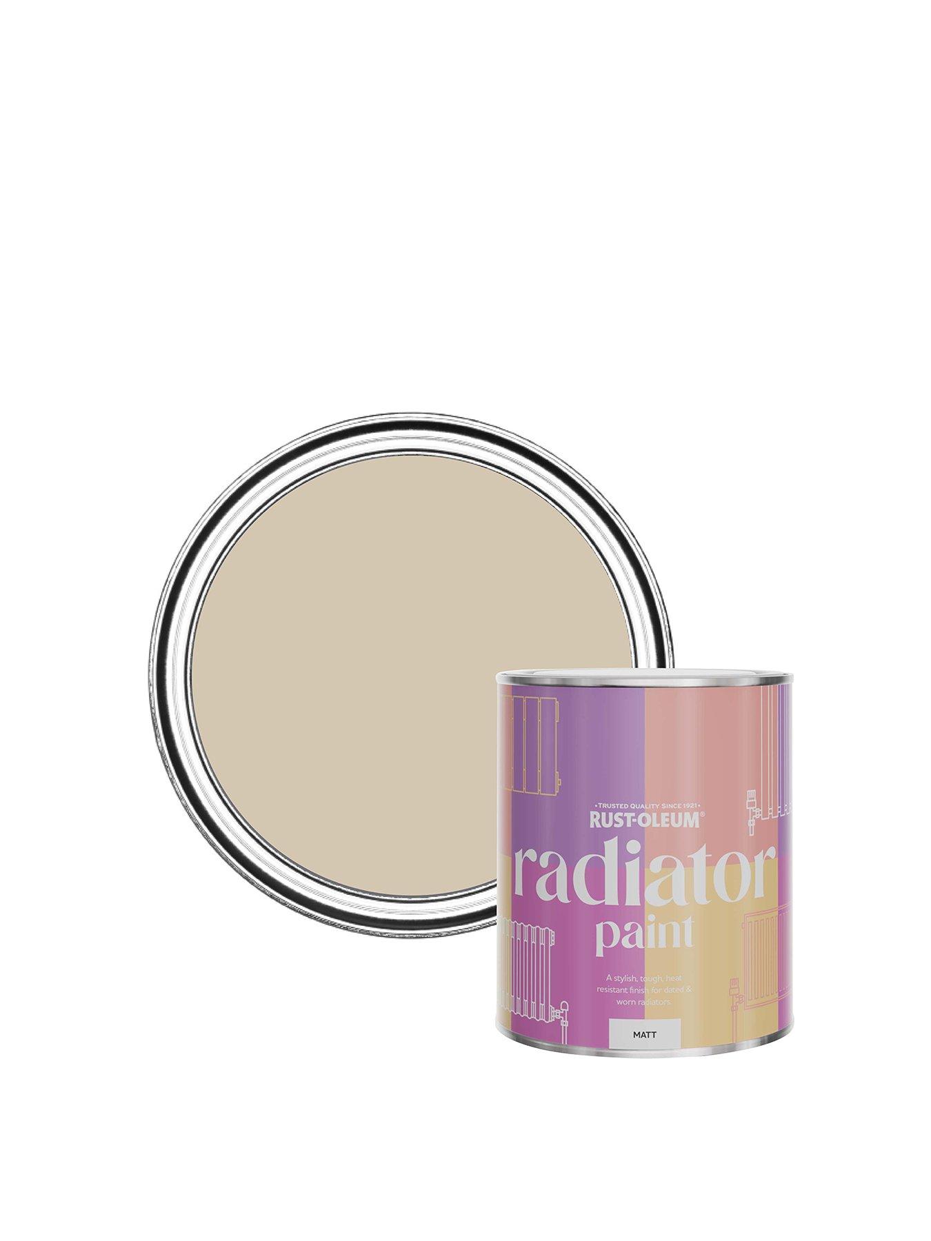 Rust-Oleum Matt Finish 750 Ml Radiator Paint – Butterscotch | Rust ...