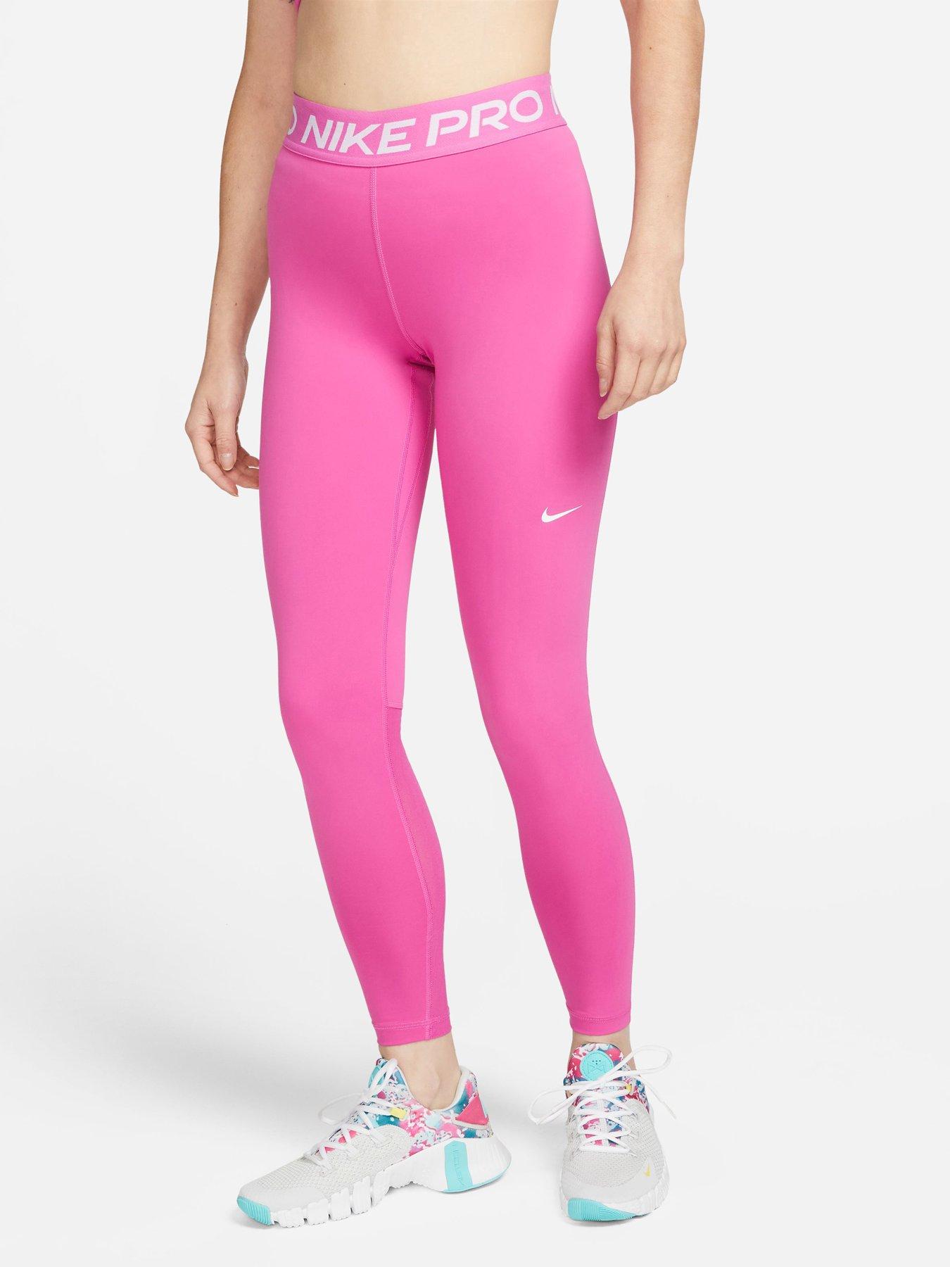 Nike Pro Training 365 Leggings - Pink | very.co.uk