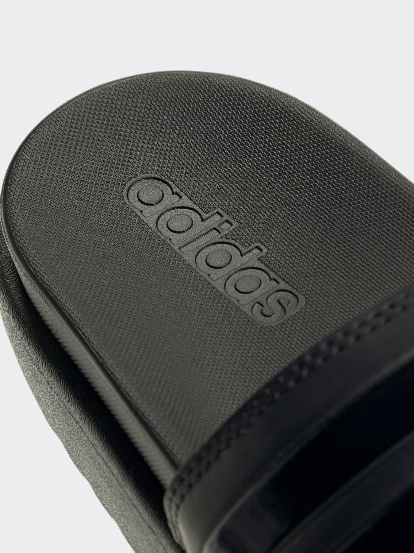 adidas Sportswear Womens Adilette Platform Sliders - Black | Very