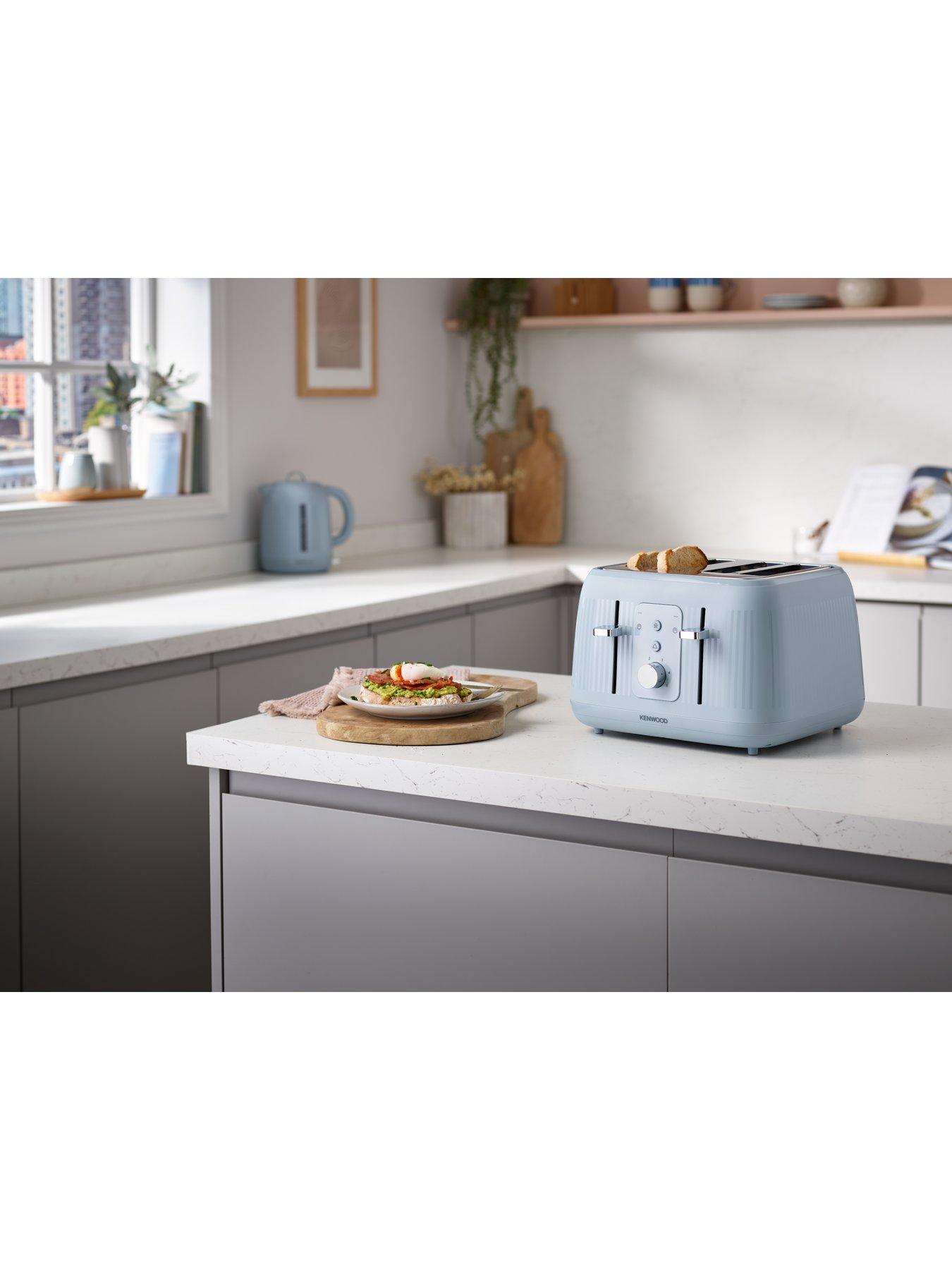 Kenwood Dawn 4-Slice Toaster tfp09.000bl - Stone Blue | Very