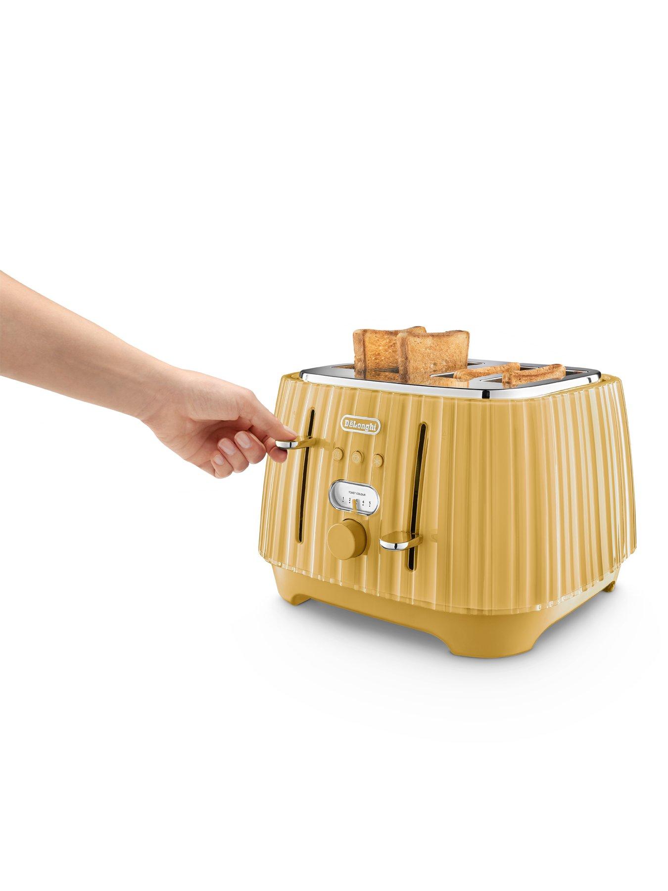 DeLonghi Ballerina 4-Slice Toaster - Yellow | Very