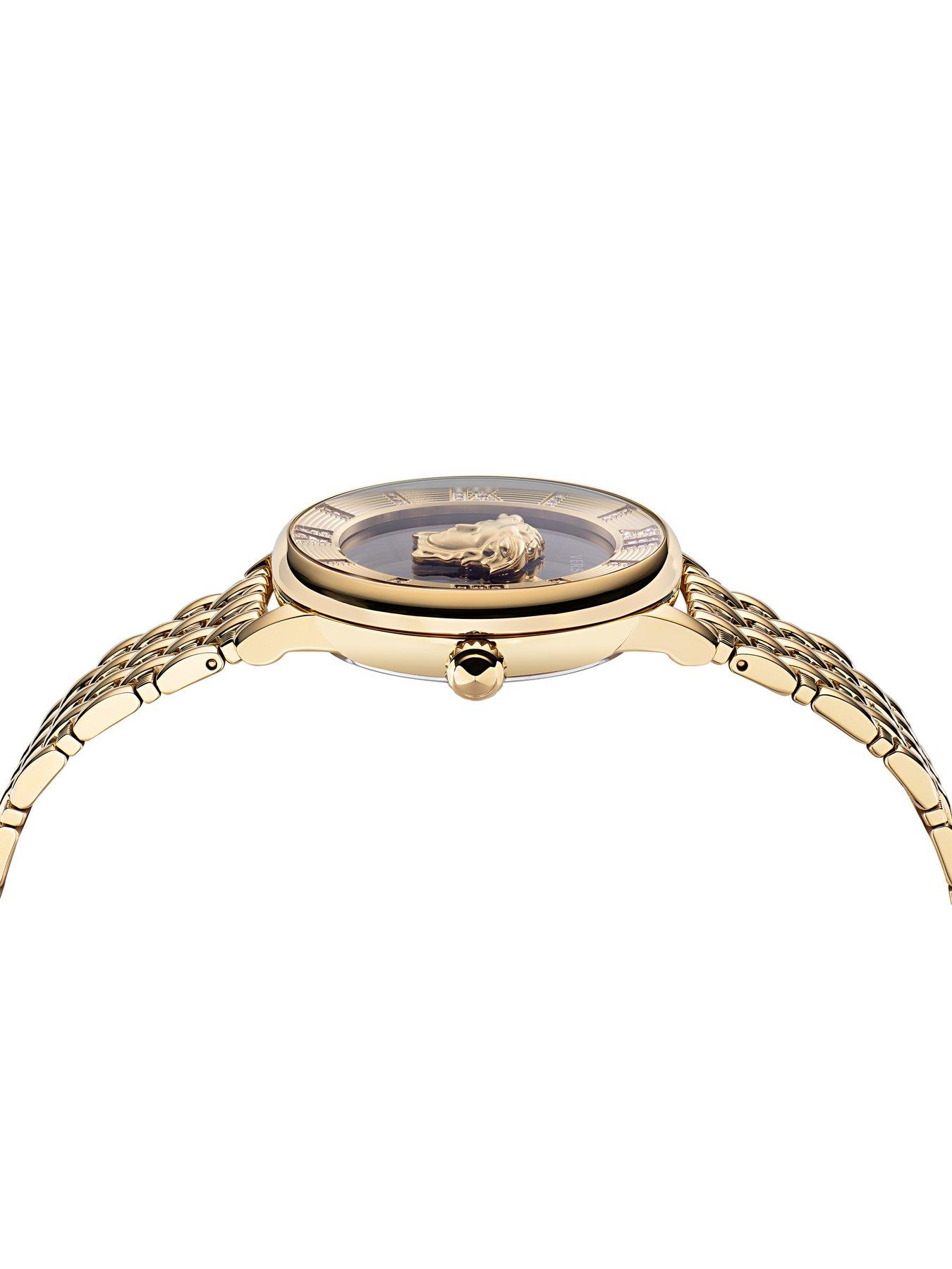 VERSACE La Medusa (Diamonds) Ladies Watch Stainless Steel | Very