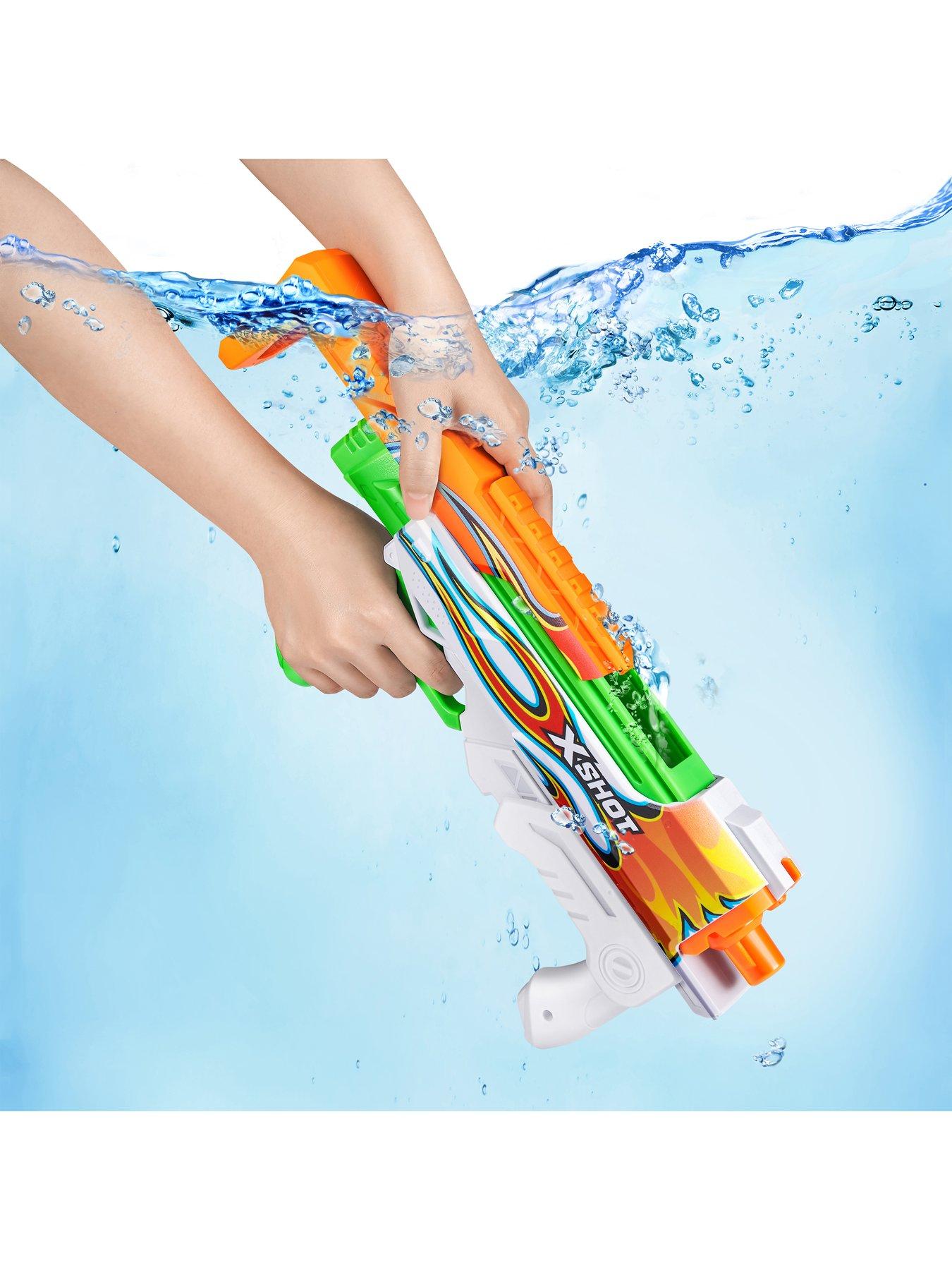 X-Shot Water Fast-Fill Skins Hyperload Water Blaster by ZURU | Very