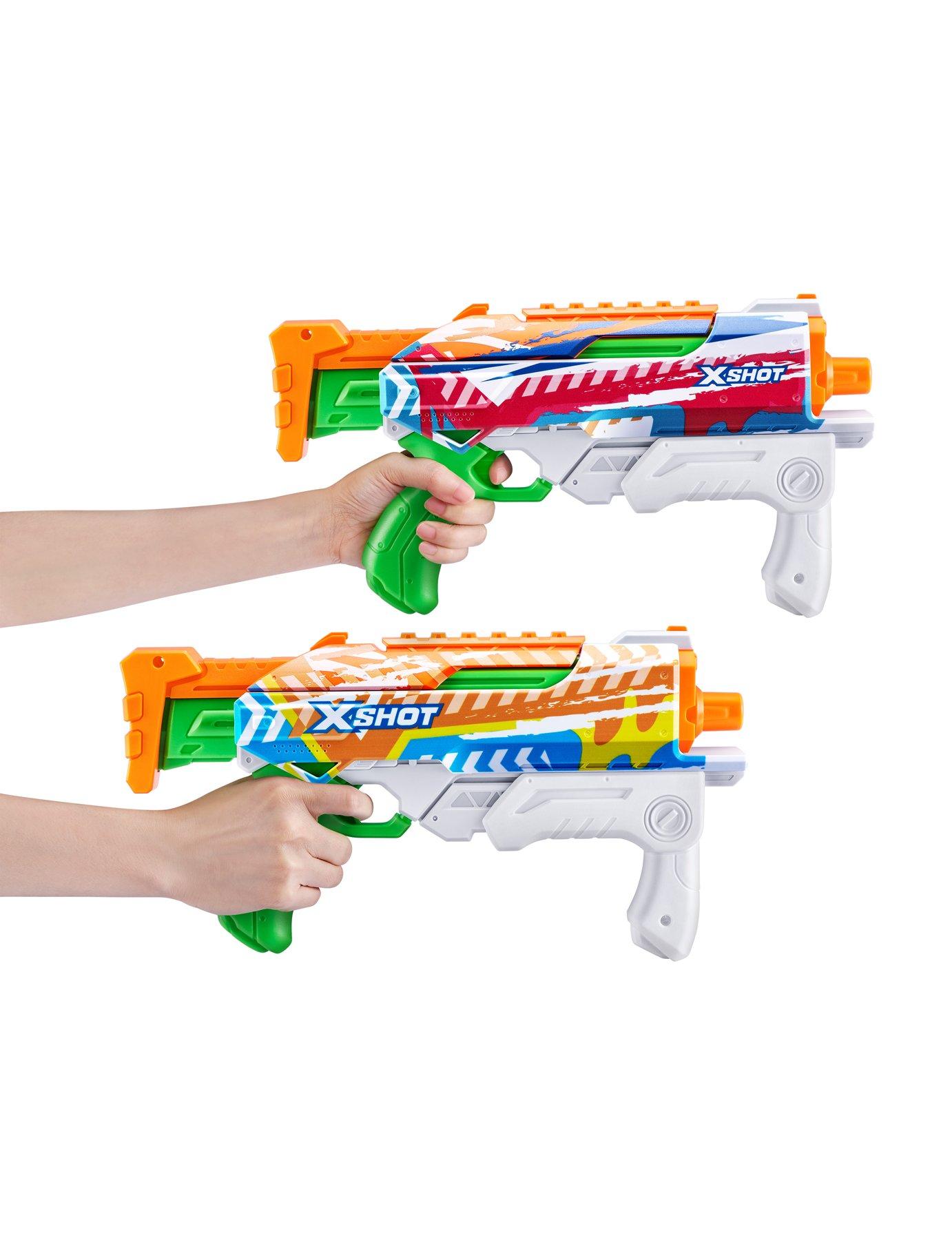 X-Shot Water Fast-Fill Skins Water Blaster Combo 4 Pack | Very