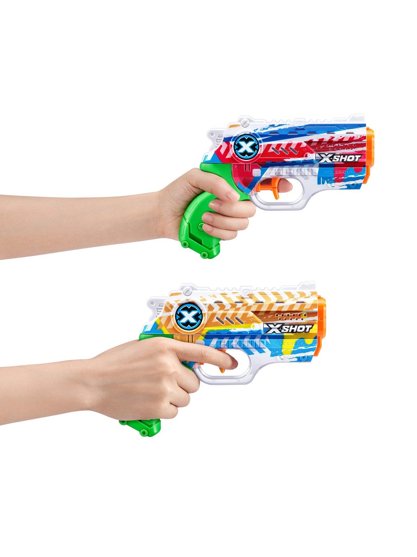 X-Shot Water Fast-Fill Skins Water Blaster Combo 4 Pack | Very