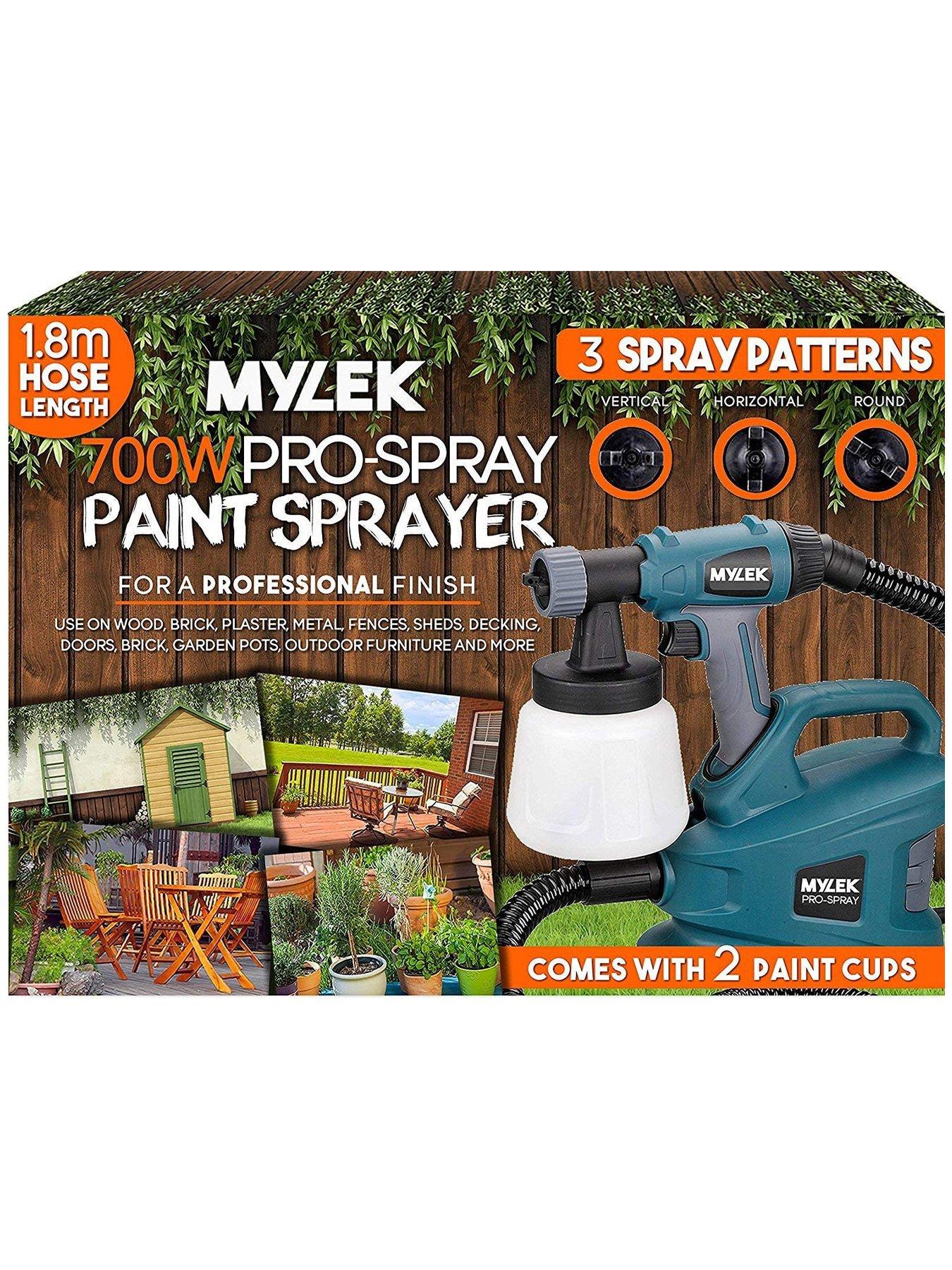 Mylek Pro-Spray 700W Paint Sprayer Kit | Very