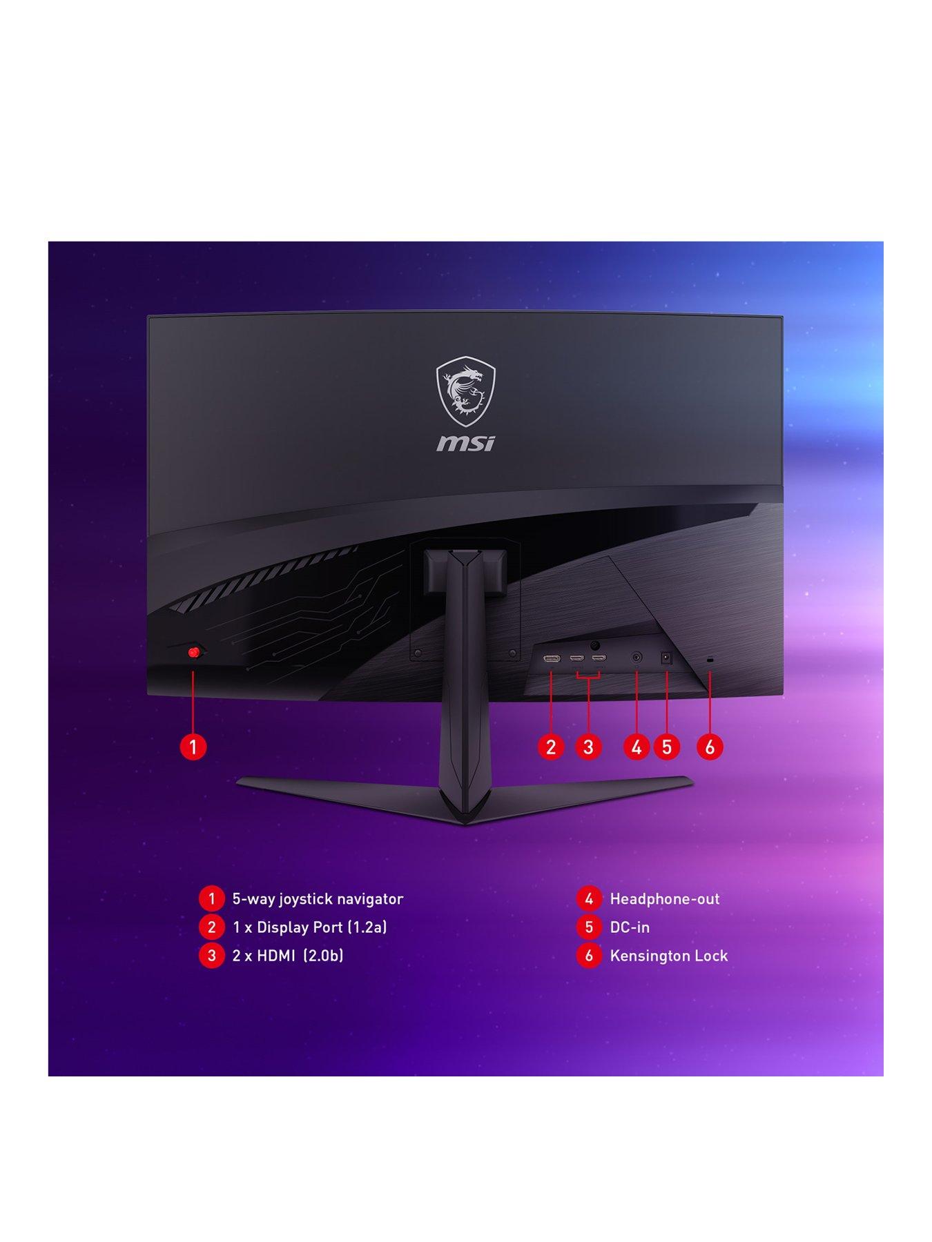 MSI G321CUV 32 inch, 4K UHD, 60Hz, 4ms, AMD Freesync, 1500R Curved ...