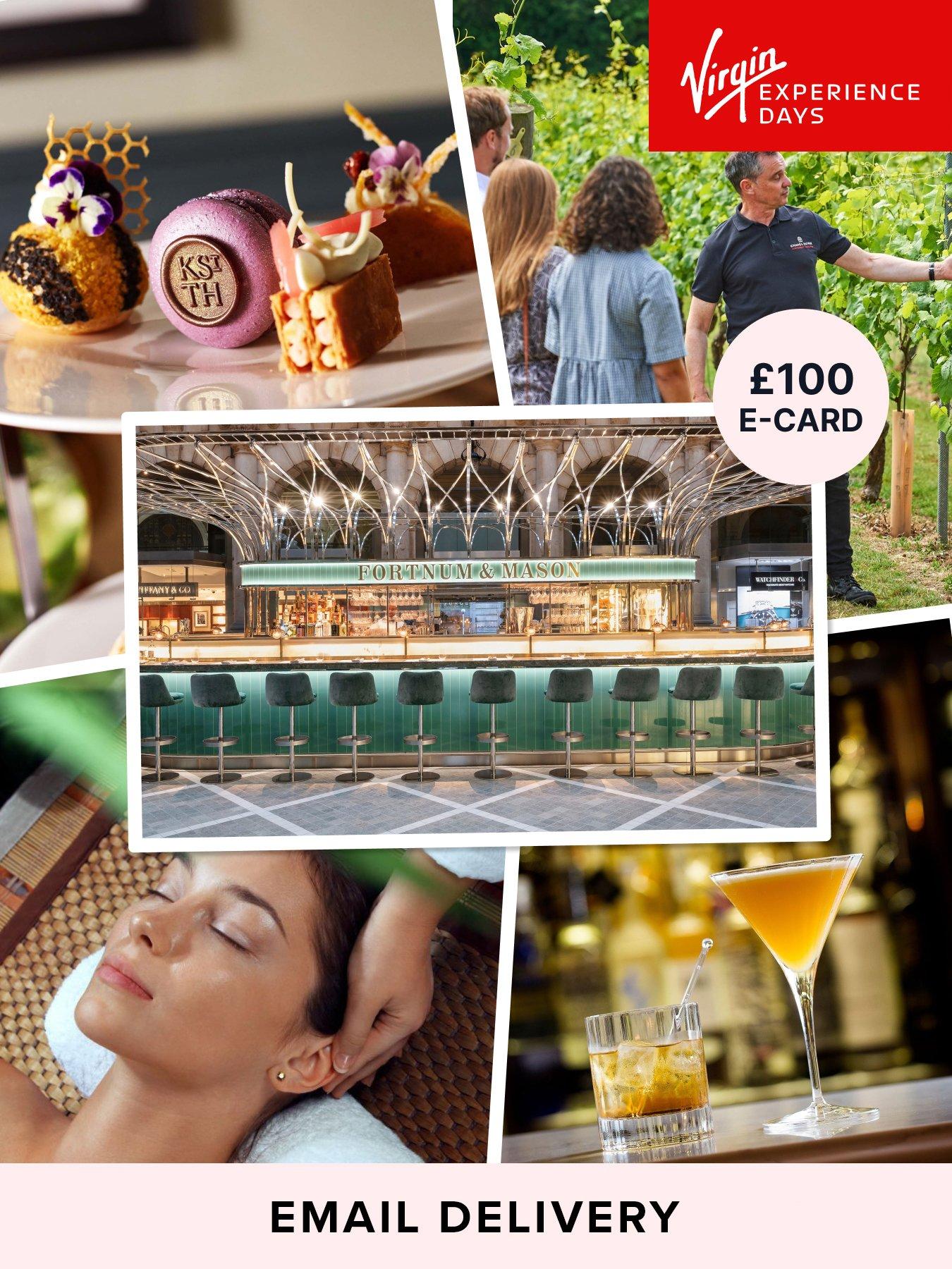 Virgin Experience Days Digital £100 Gift Card | Very
