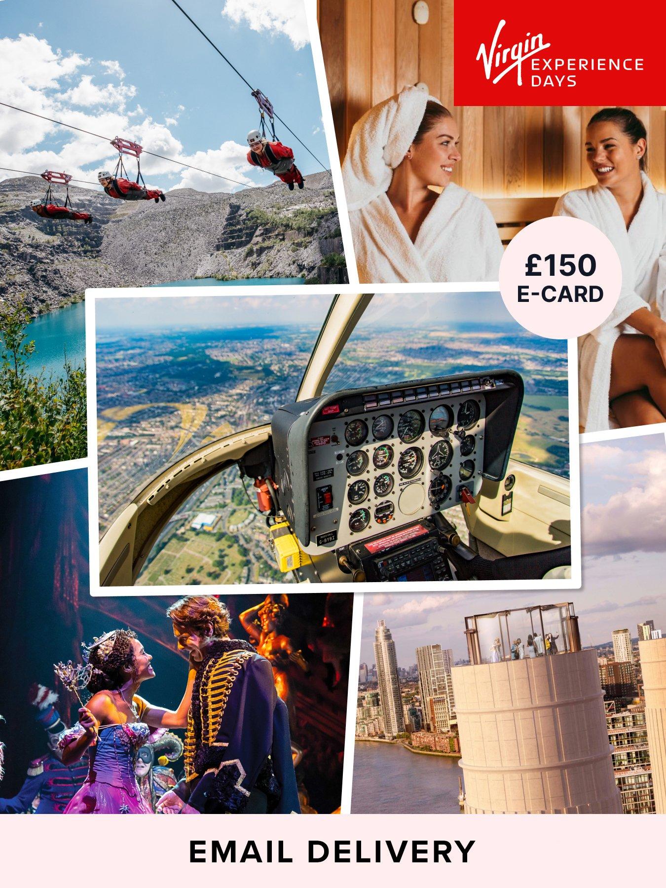 Virgin Experience Days Digital £150 Gift Card | Very