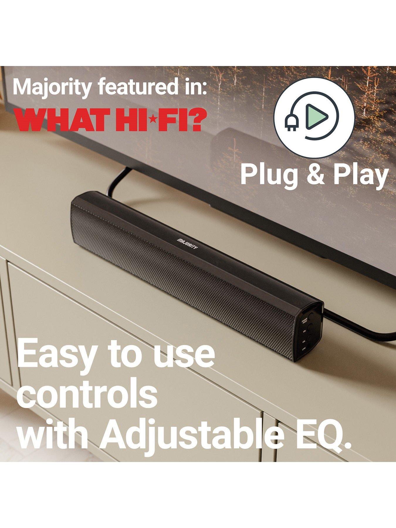 Majority Bowfell Plus Soundbar & Sub 100W | Very