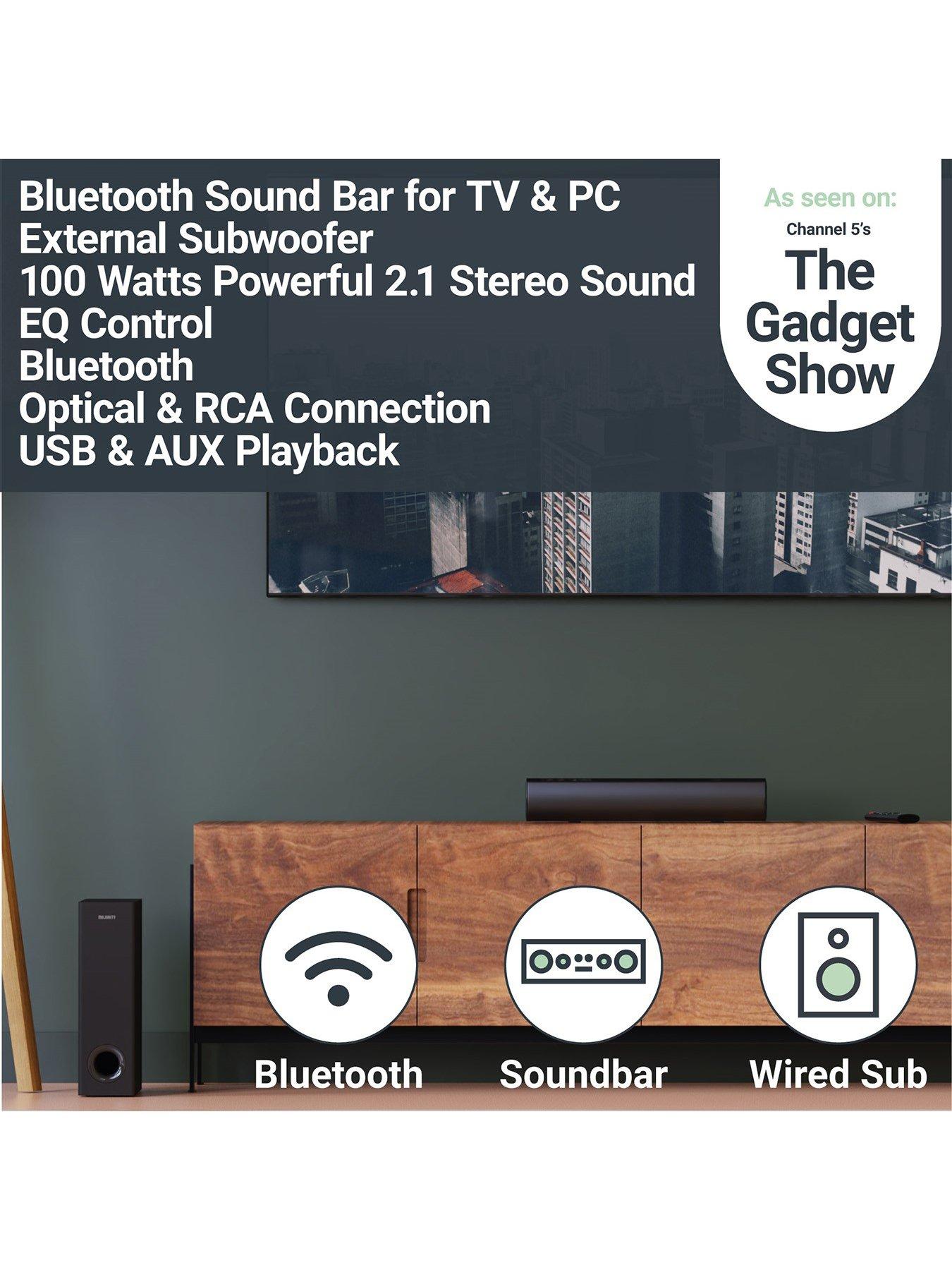 Majority Bowfell Plus Soundbar & Sub 100W | Very