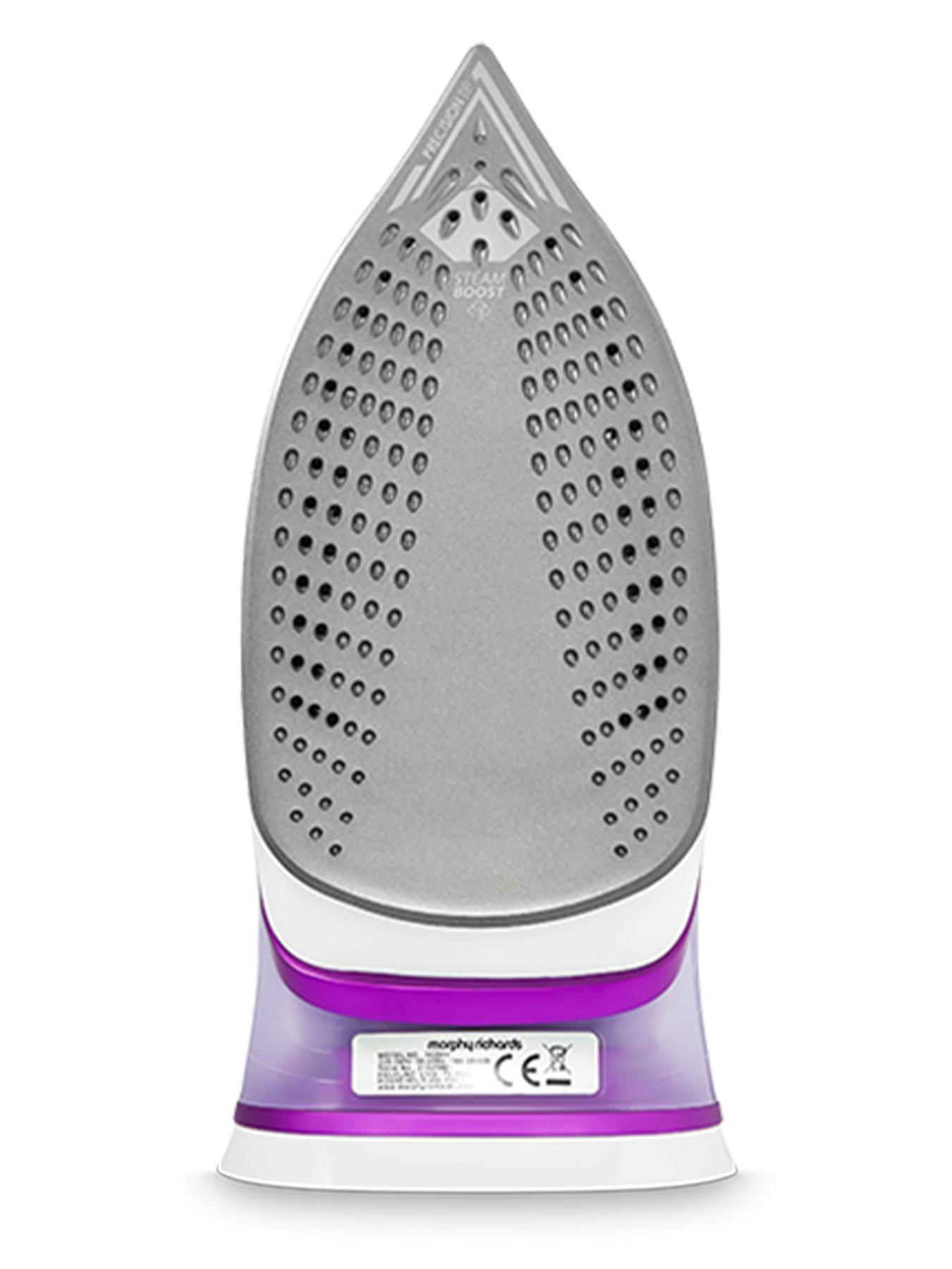 Morphy Richards Turbo Glide 302000 Steam Iron - Purple | very.co.uk
