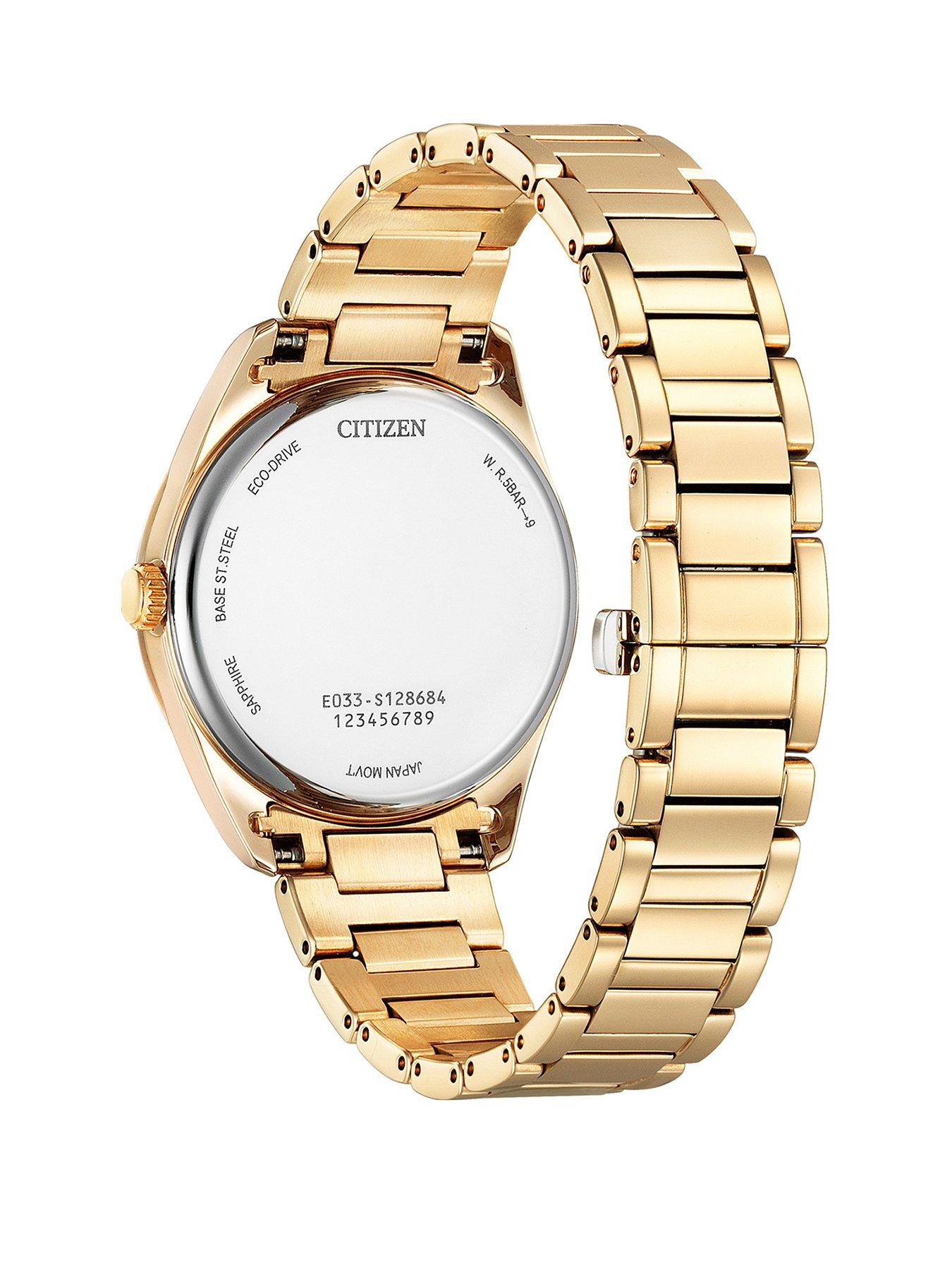 Citizen Ladies Eco-Drive Bracelet Wr50 Watch | very.co.uk