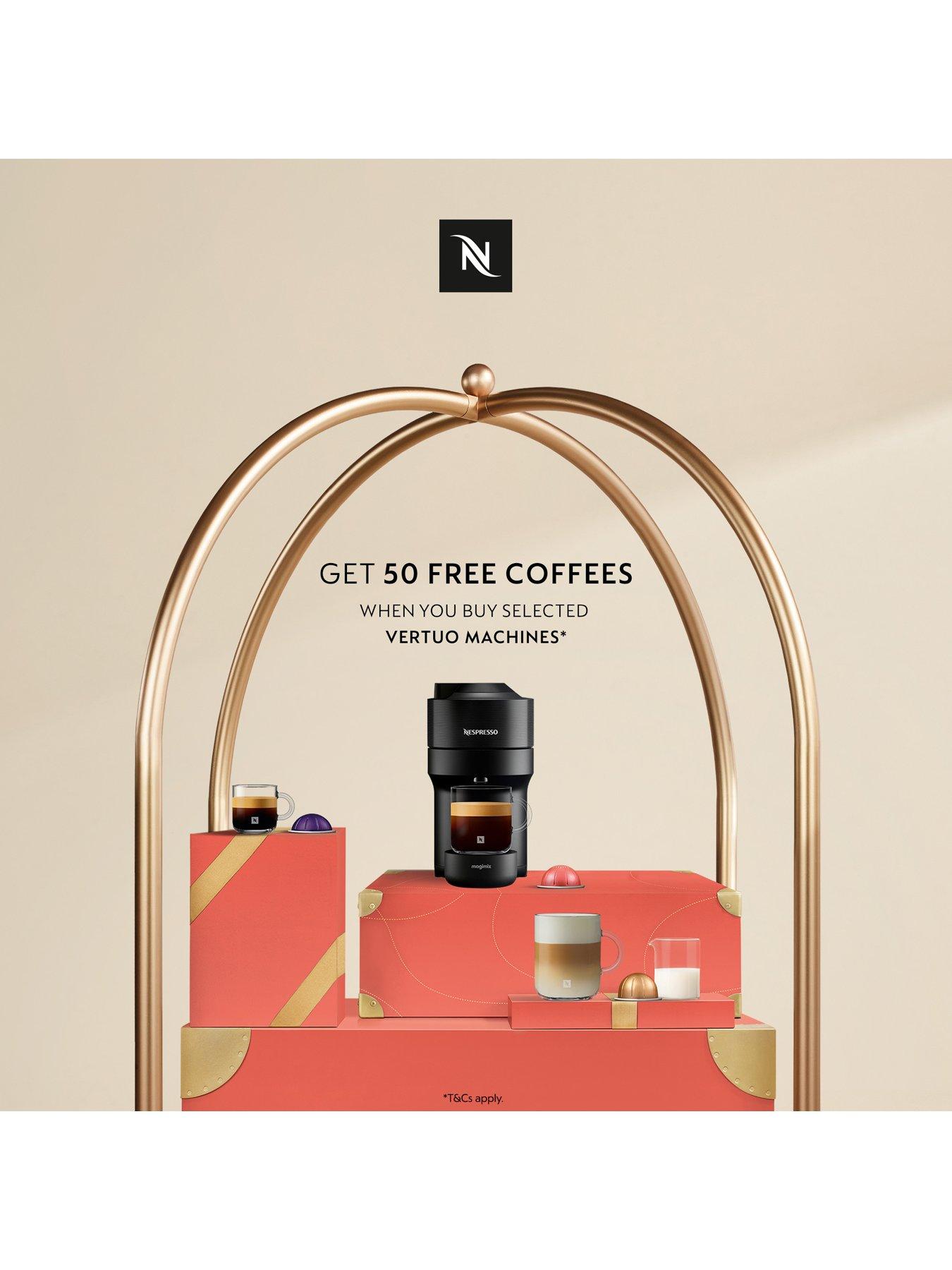 Nespresso Vertuo Pop 11735 Coffee Machine by Magimix - Mango Yellow ...