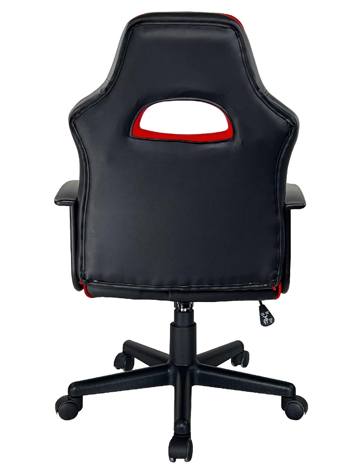 BraZen Valor Mid Back PC Gaming Chair - Red | Very.co.uk