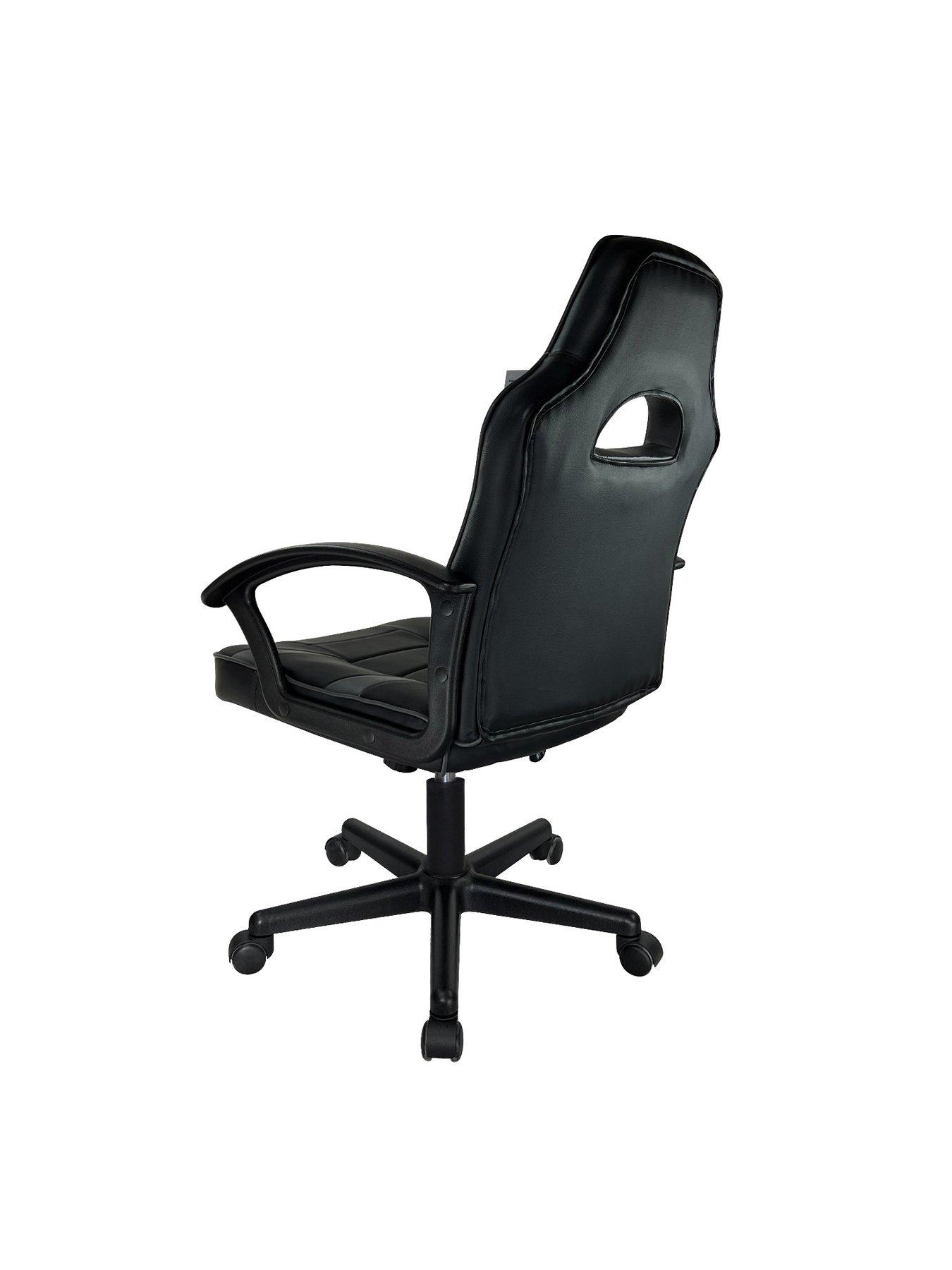 BraZen Valor Mid Back PC Gaming Chair - Grey | Very