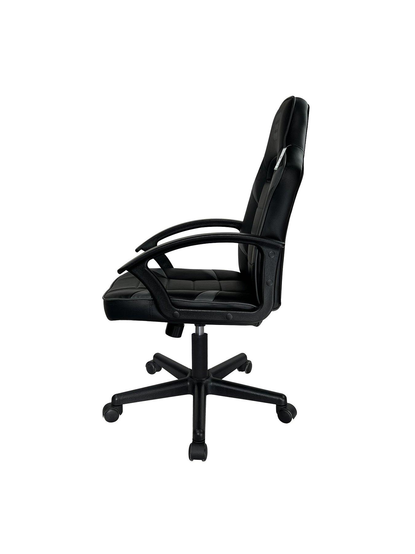 BraZen Valor Mid Back PC Gaming Chair - Grey | Very