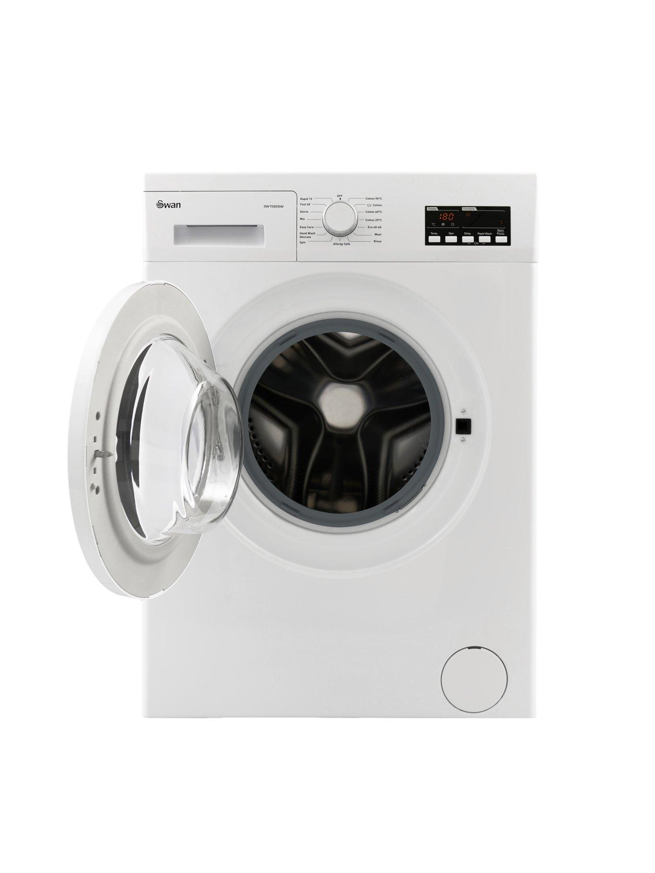Swan SW15826W 7kg Load, 1200 Spin Washing Machine - White | very.co.uk