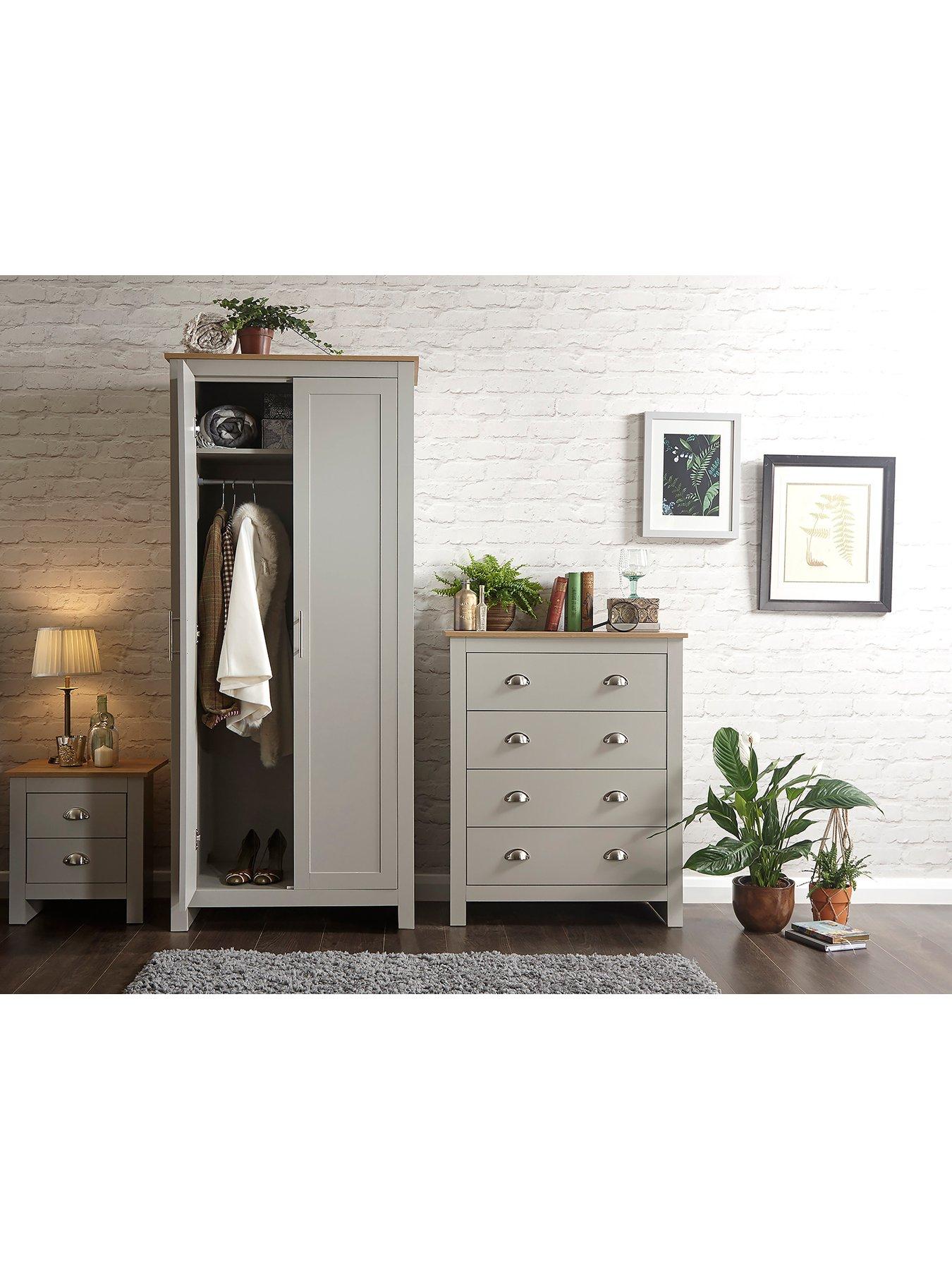 Lancaster chest of drawers grey store