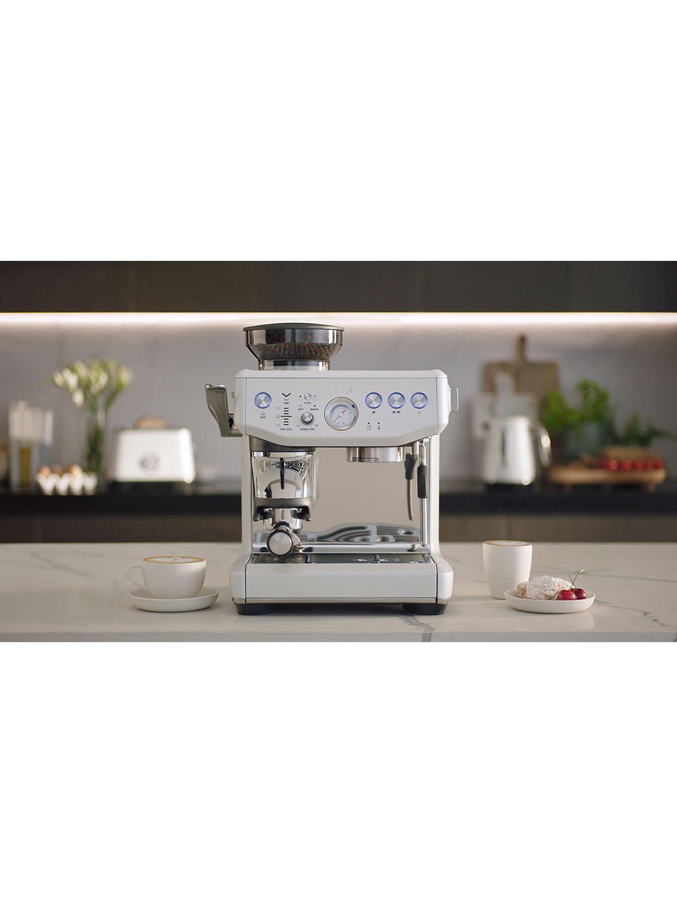 Sage the Barista Express Impress Coffee Machine - Sea Salt | very.co.uk