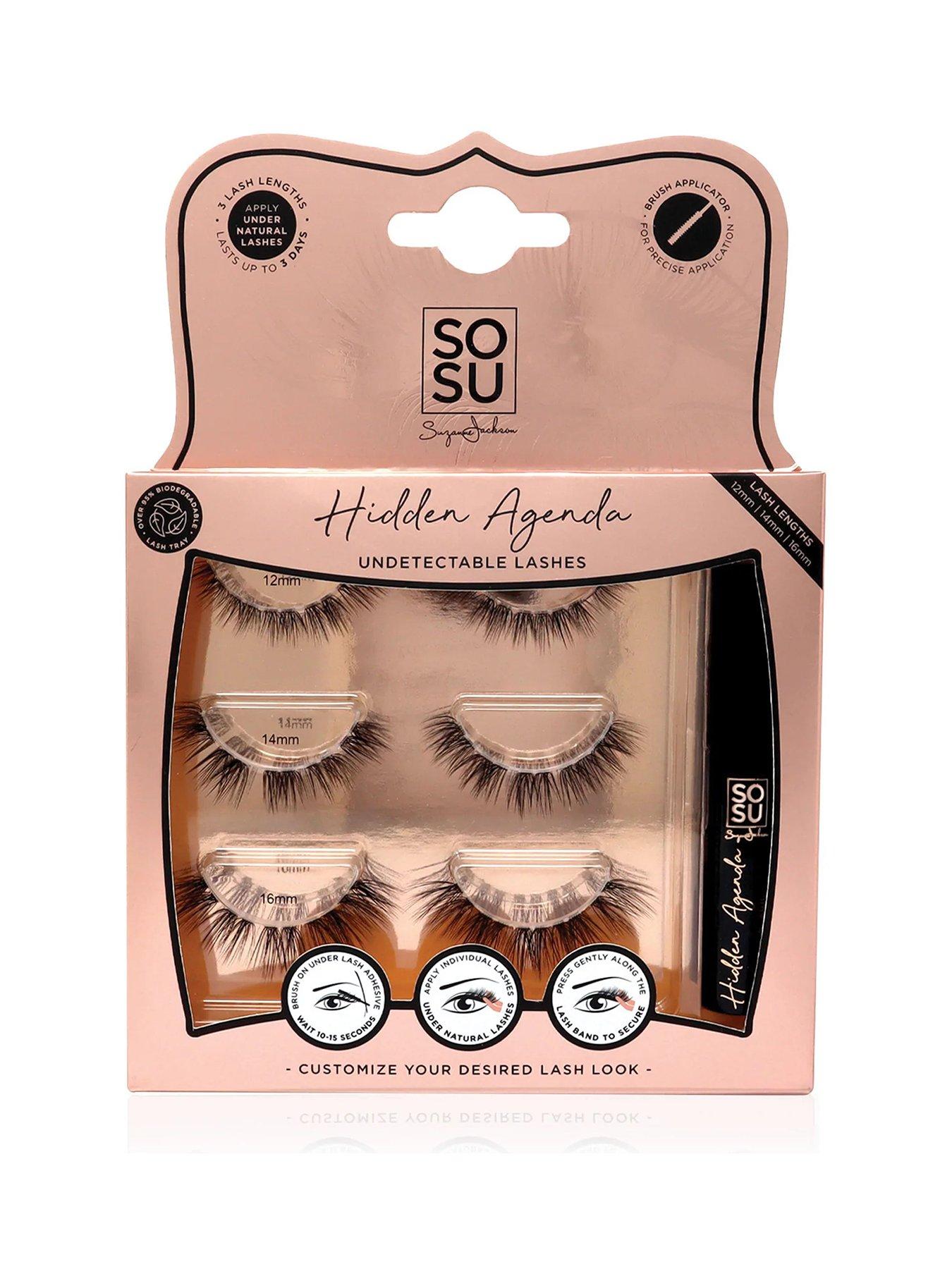 Sosu Cosmetics Hidden Agenda Undetectable Lashes Longer Length Very